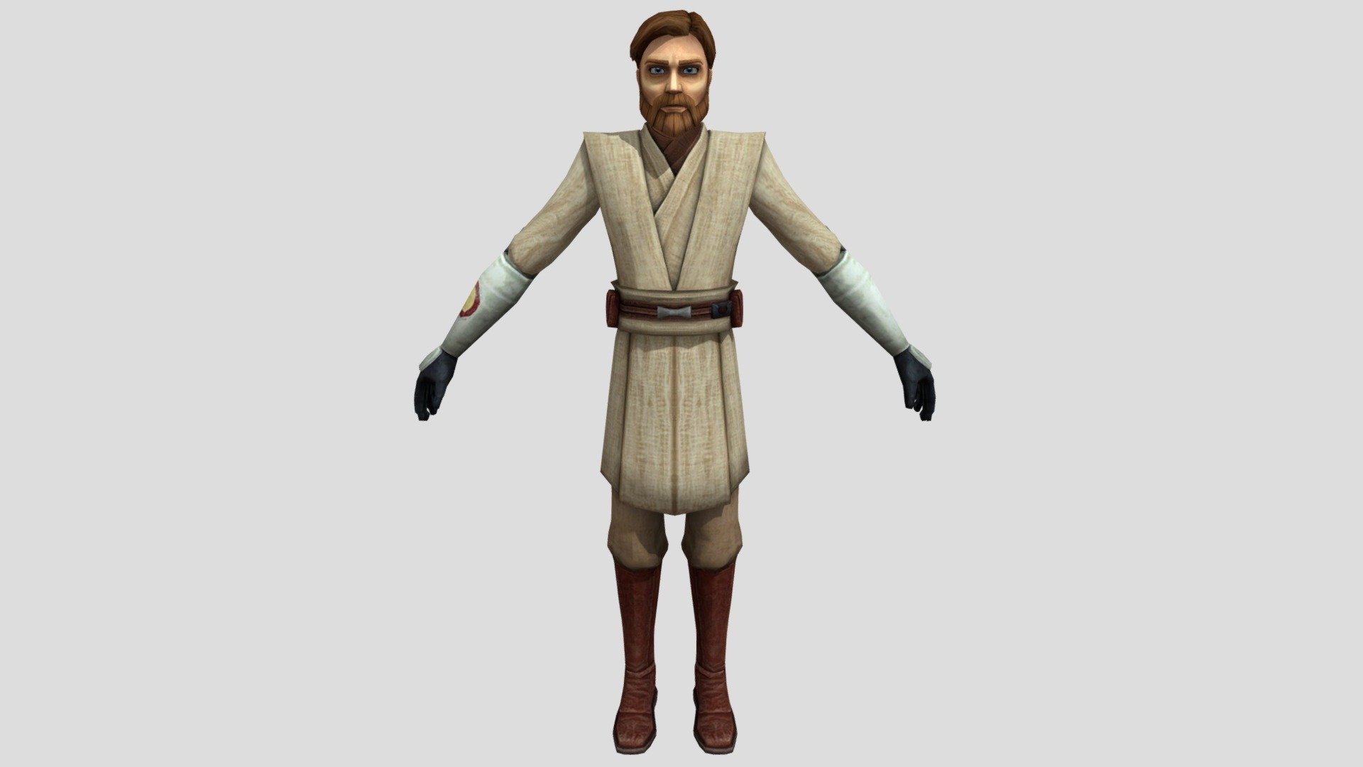 ObiWanV2 (Clone Wars Style) - Download Free 3D model by CT-Mimic (@CT ...