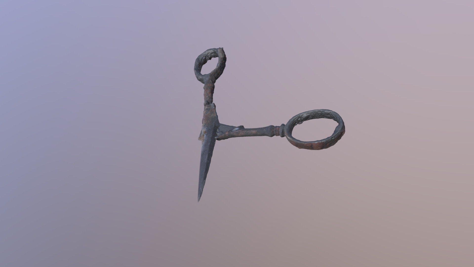 Philadelphia Almshouse_Scissors - 3D model by TempleAnthropology ...