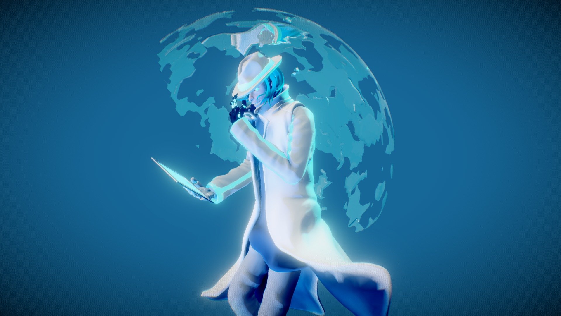Character Concept Sculpting Alba Hat Shiro - 3D model by DTC_Daniel ...