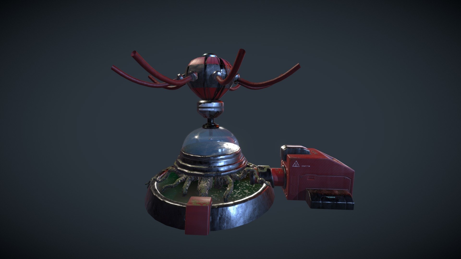 Sci-fi Generator - 3D model by VascoAmorimdeLemos [2558512] - Sketchfab