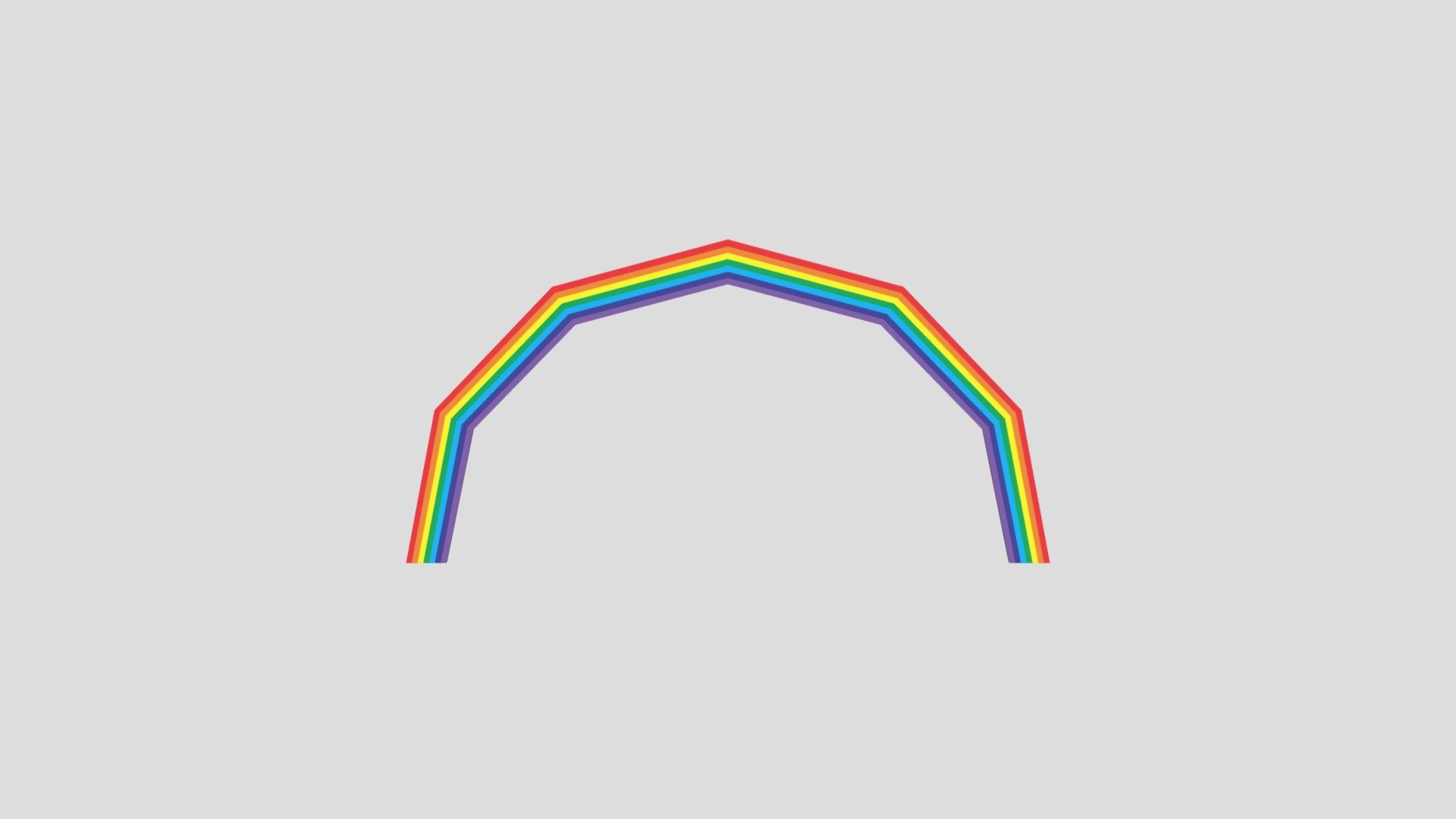 Rainbow from Poly by Google - Download Free 3D model by IronEqual (@ie ...