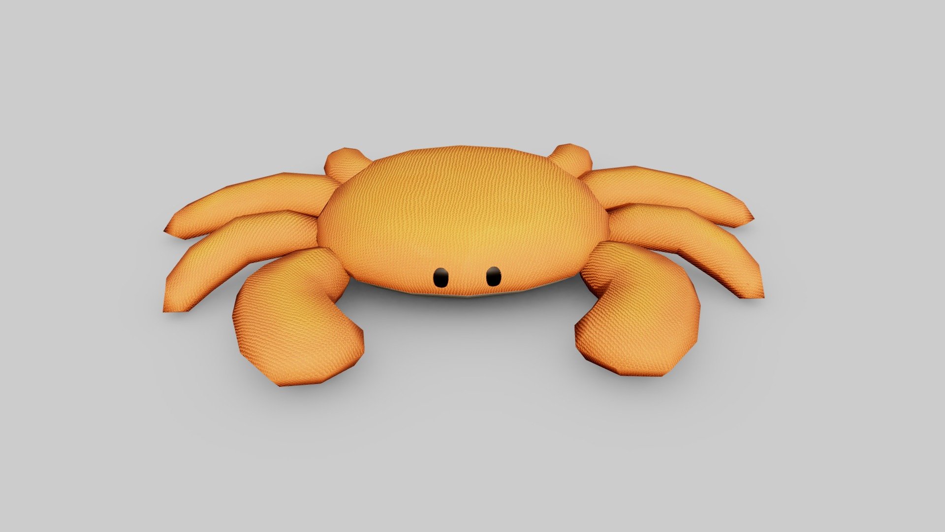 Crab Plush Toy - Buy Royalty Free 3D model by Vanessa Araújo ...