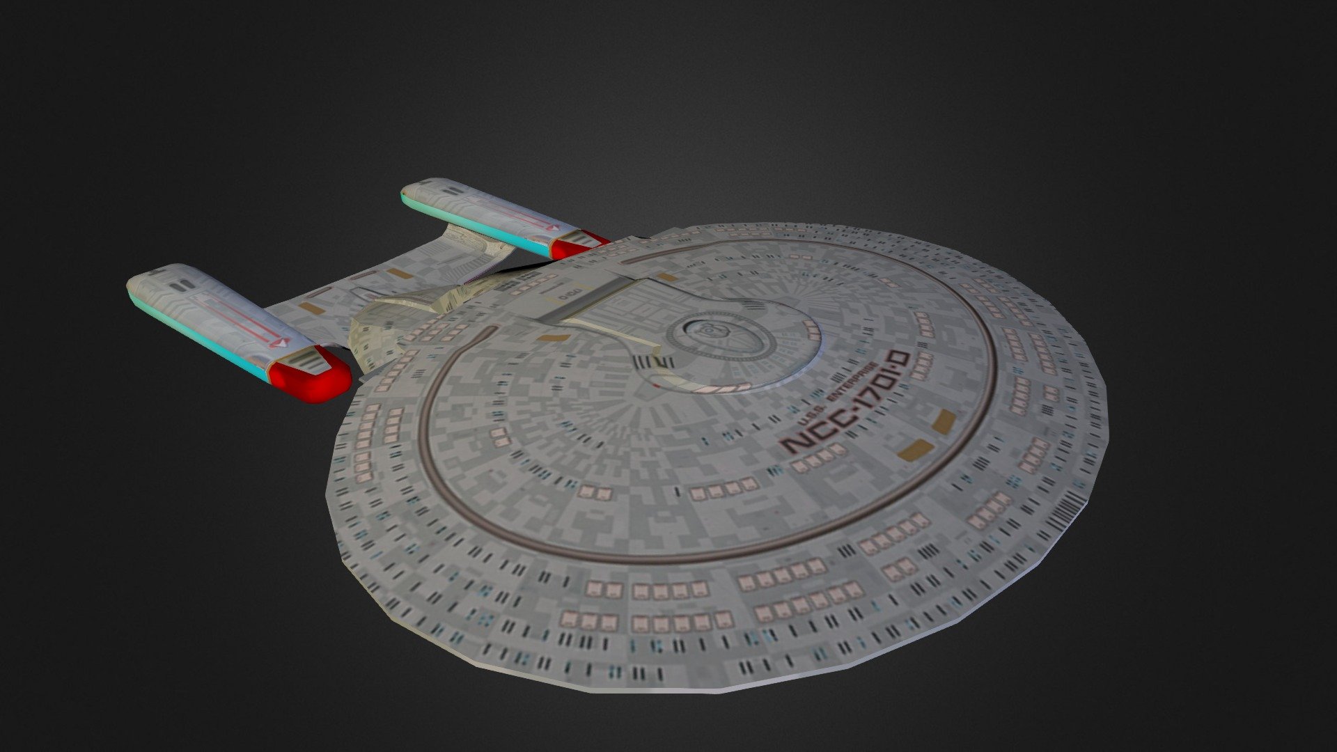 USS Enterprise - 3D model by Jack Davies (@JackDavies) [2558ee0 ...