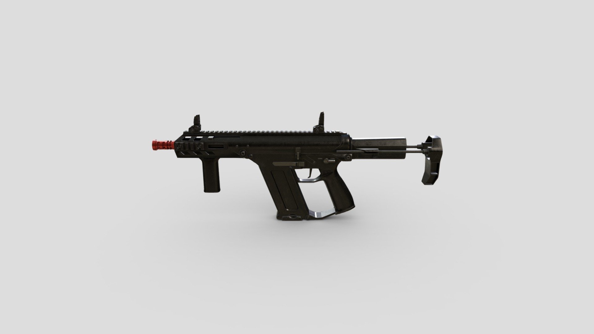 KWA Original: Iris-4 AEG Airsoft gun - Download Free 3D model by ...