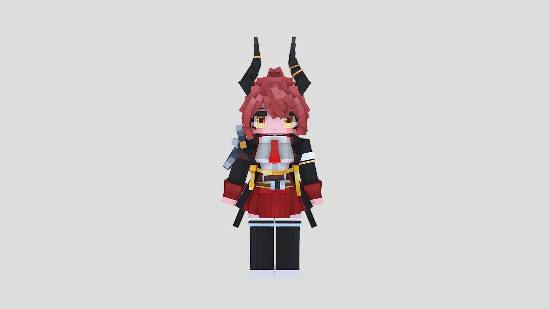 Character - Vivian - 3D model by DreamCraft Studio [25595d8] - Sketchfab