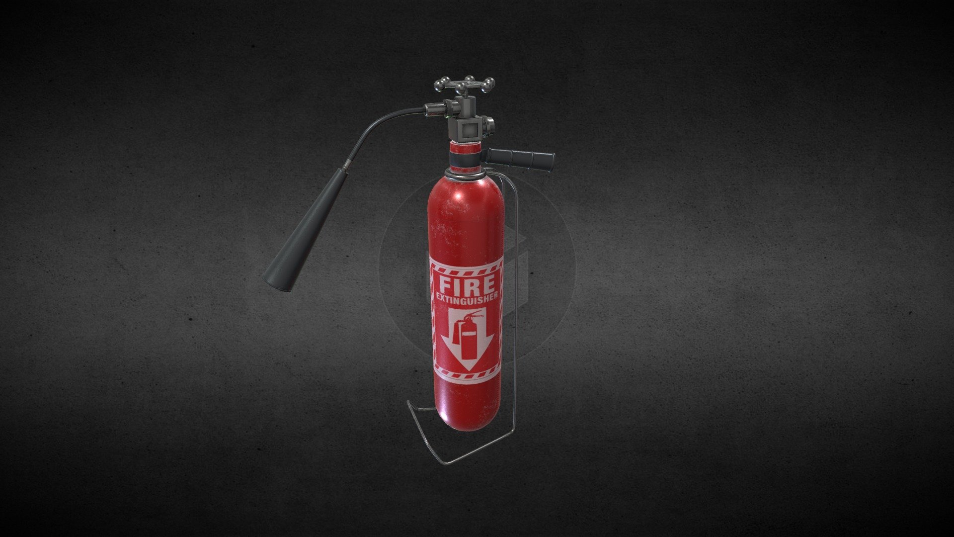 fire extinguisher - 3D model by j08864849 [255a9e3] - Sketchfab