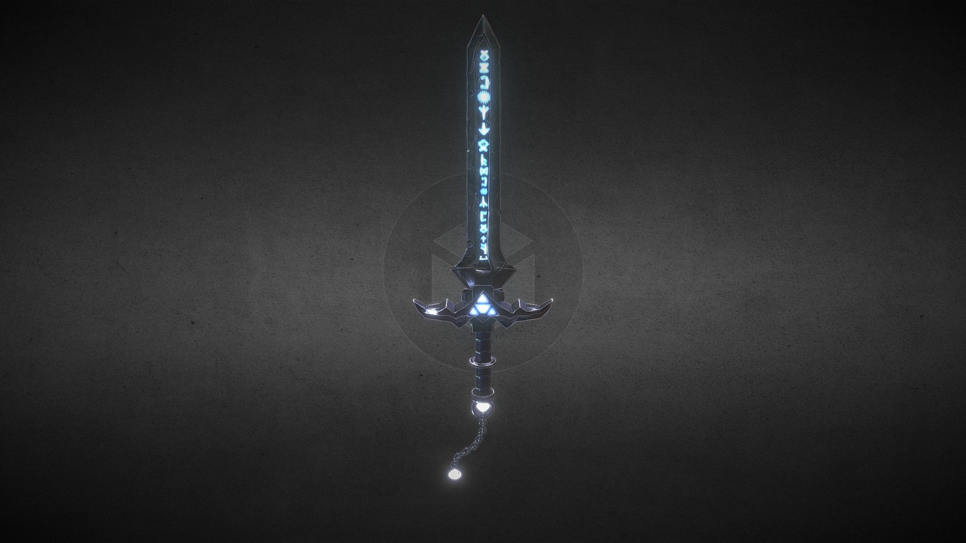 Rune Sword - 3D model by PaoloT [255ab4b] - Sketchfab