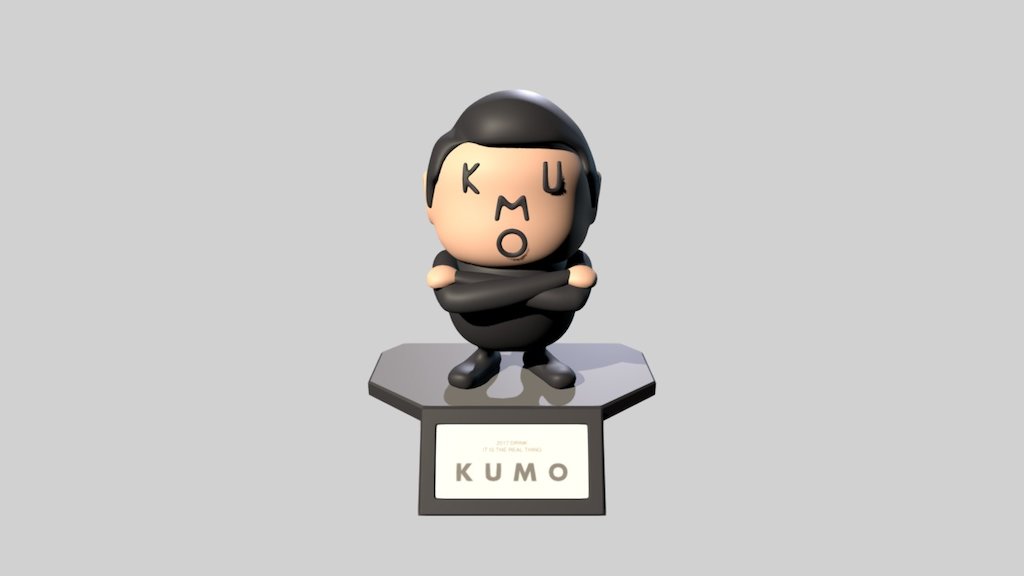 Kumo Figure V2 Sketchfab Preview 01 - 3D model by alexavedis [255ae18 ...
