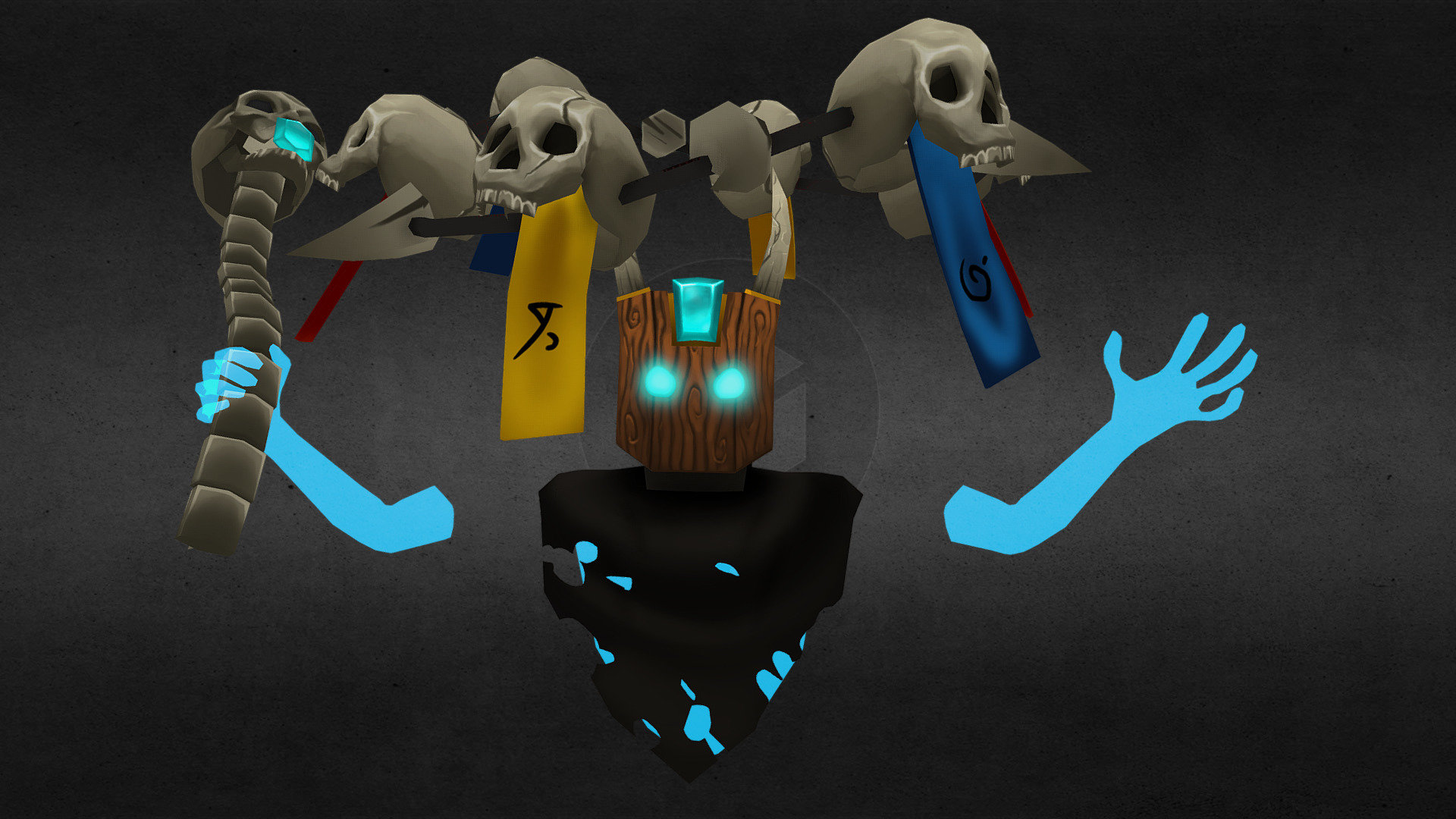 Sombrero - Ghost enemy - 3D model by Bostav [255aeab] - Sketchfab