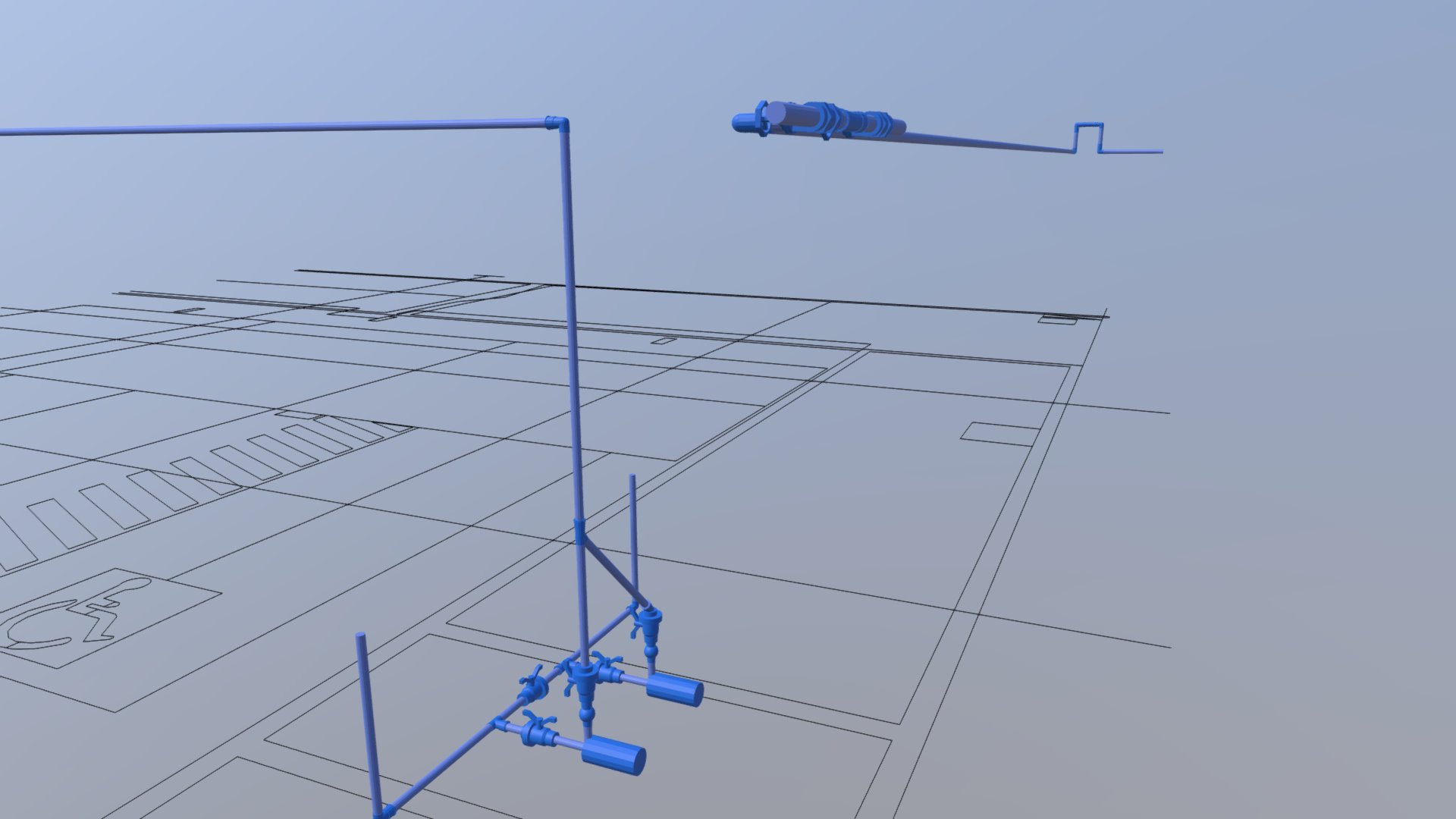 Recalque De água Potável - 3D model by Lucas.Philype [255be65] - Sketchfab