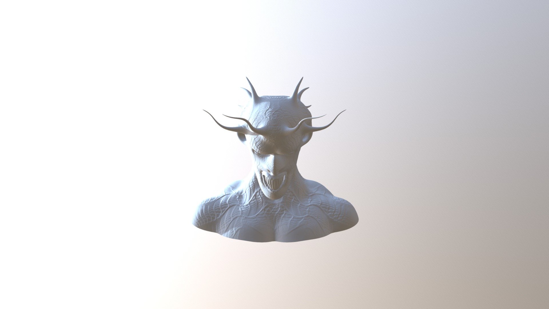 Alien Demon Head - 3D model by ramsu3d [255c101] - Sketchfab