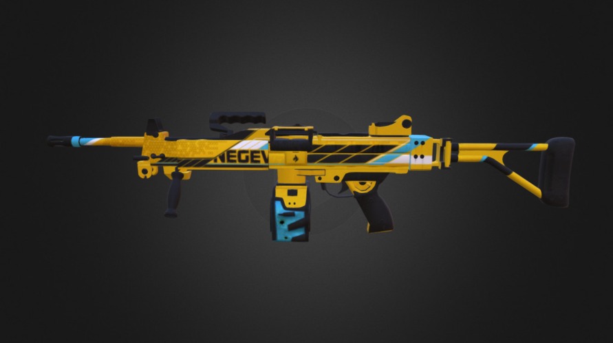 Negev | Power Loader - 3D model by CS2Items.pro (@csgoitems.pro ...