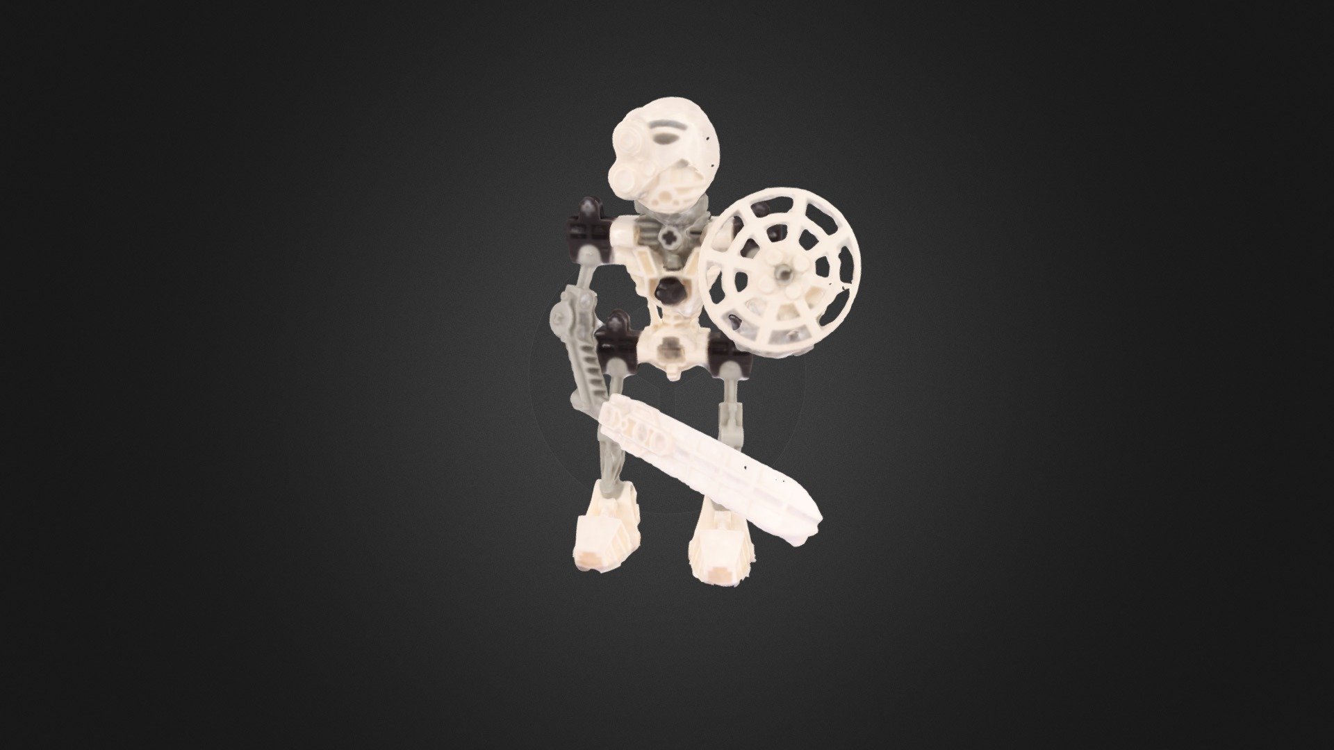 White and Grey Lego Bionicle - Download Free 3D model by Seth Berrier (@berriers) [255daf6 ...