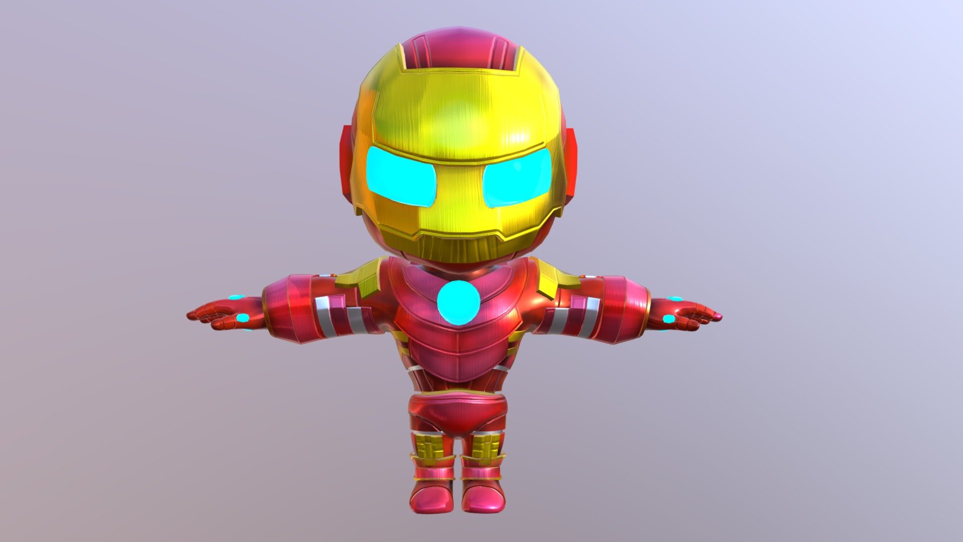Iron Man Kid - Buy Royalty Free 3D model by Pixelbox Studio ...