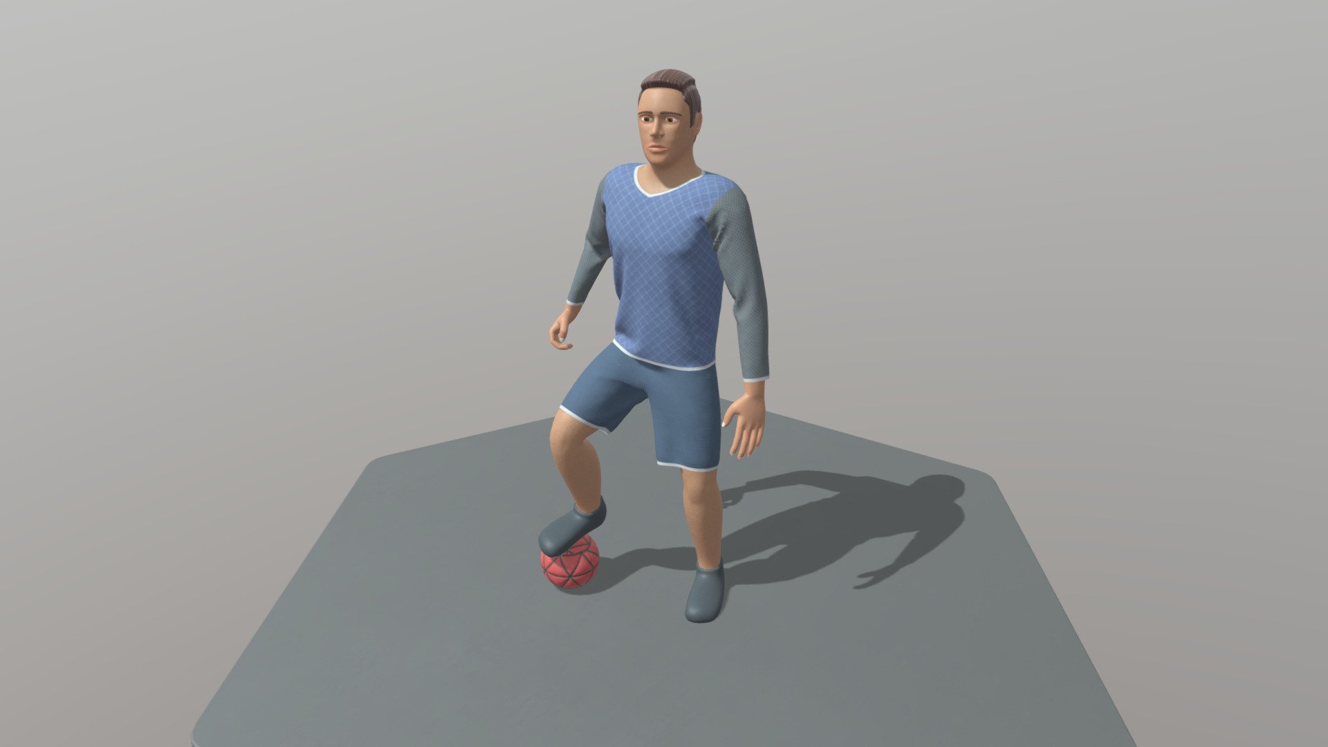 Ready Football Player - 3D model by Mehedi_Ibne_Hasan [255f62a] - Sketchfab