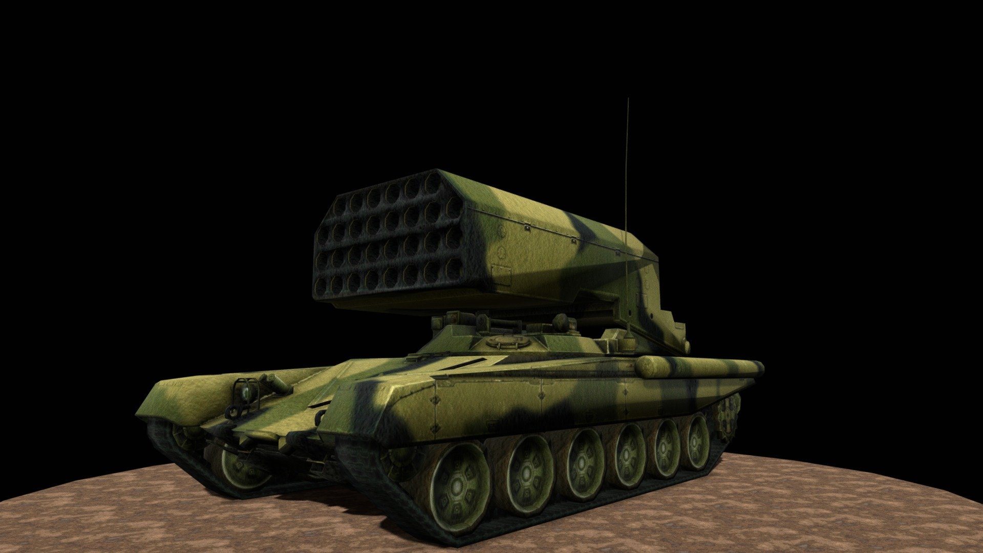 TOS-1 BURATINO (LOW POLY) - Download Free 3D model by LM3D (@lm9241221 ...