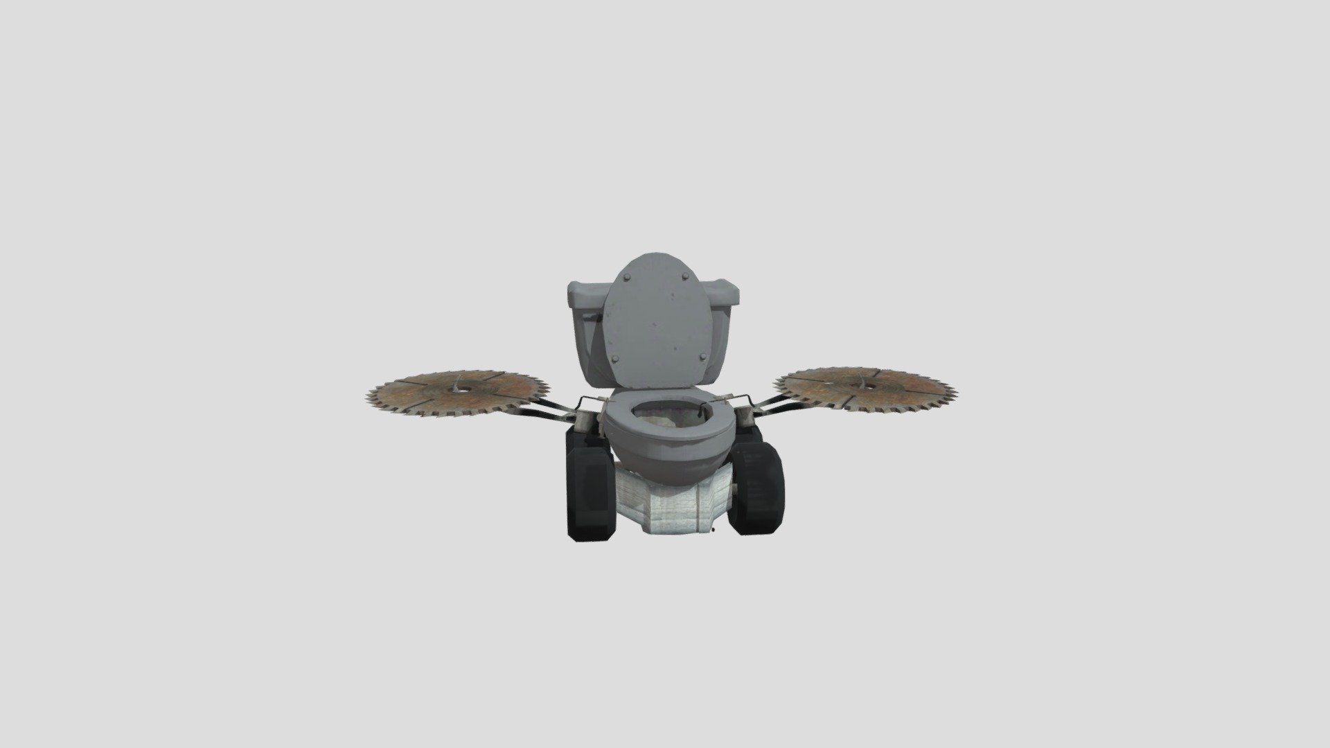 Car Skibidi Toilet - 3D model by What the heck!? Boom! (@Dafukbooooom ...