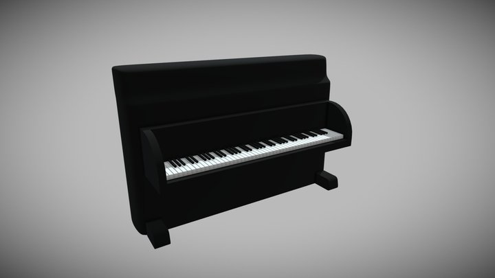 Piano-keys 3D models - Sketchfab