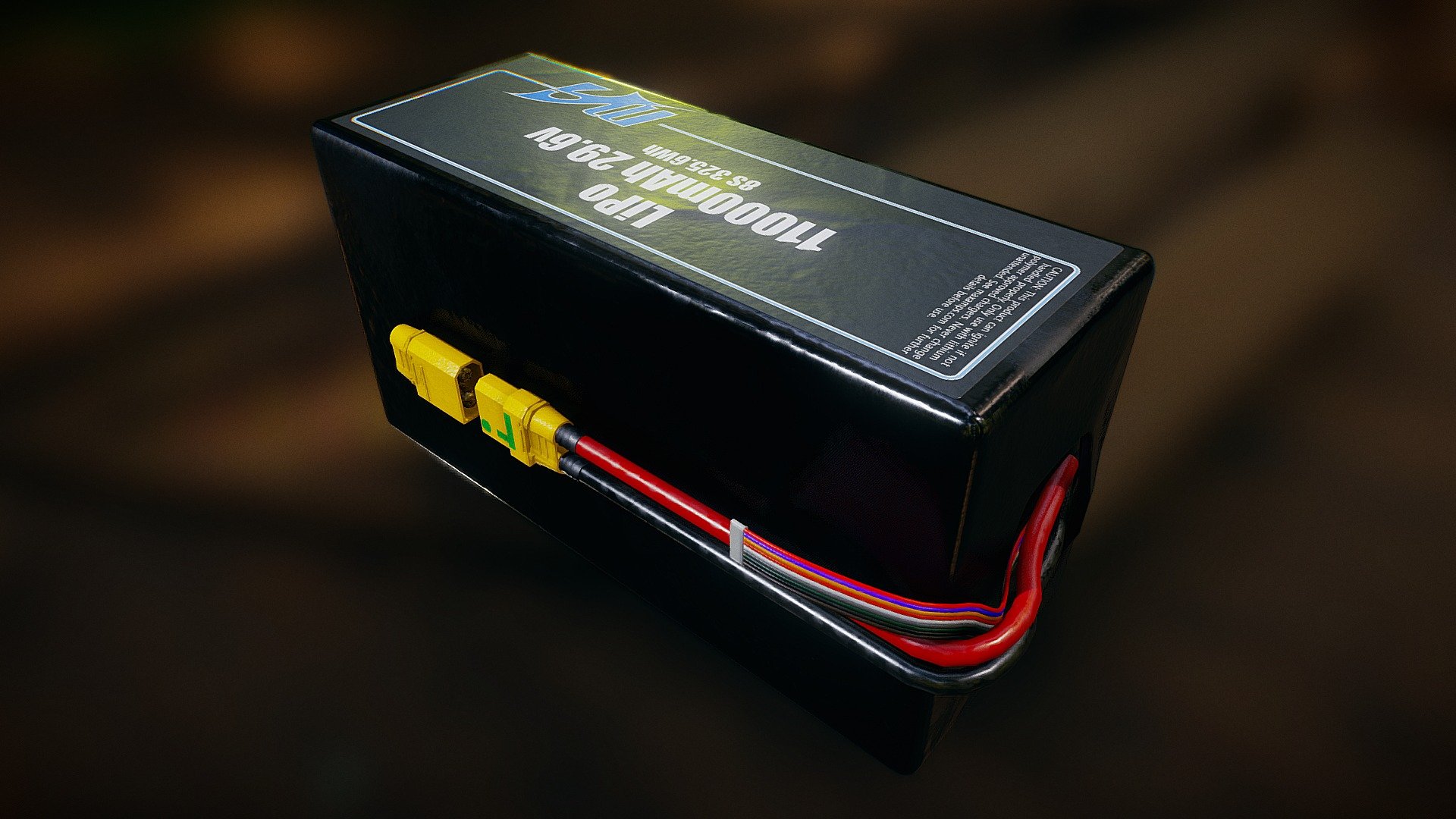 Maxamps 29.6v Battery 3d Model - Buy Royalty Free 3D model by ...