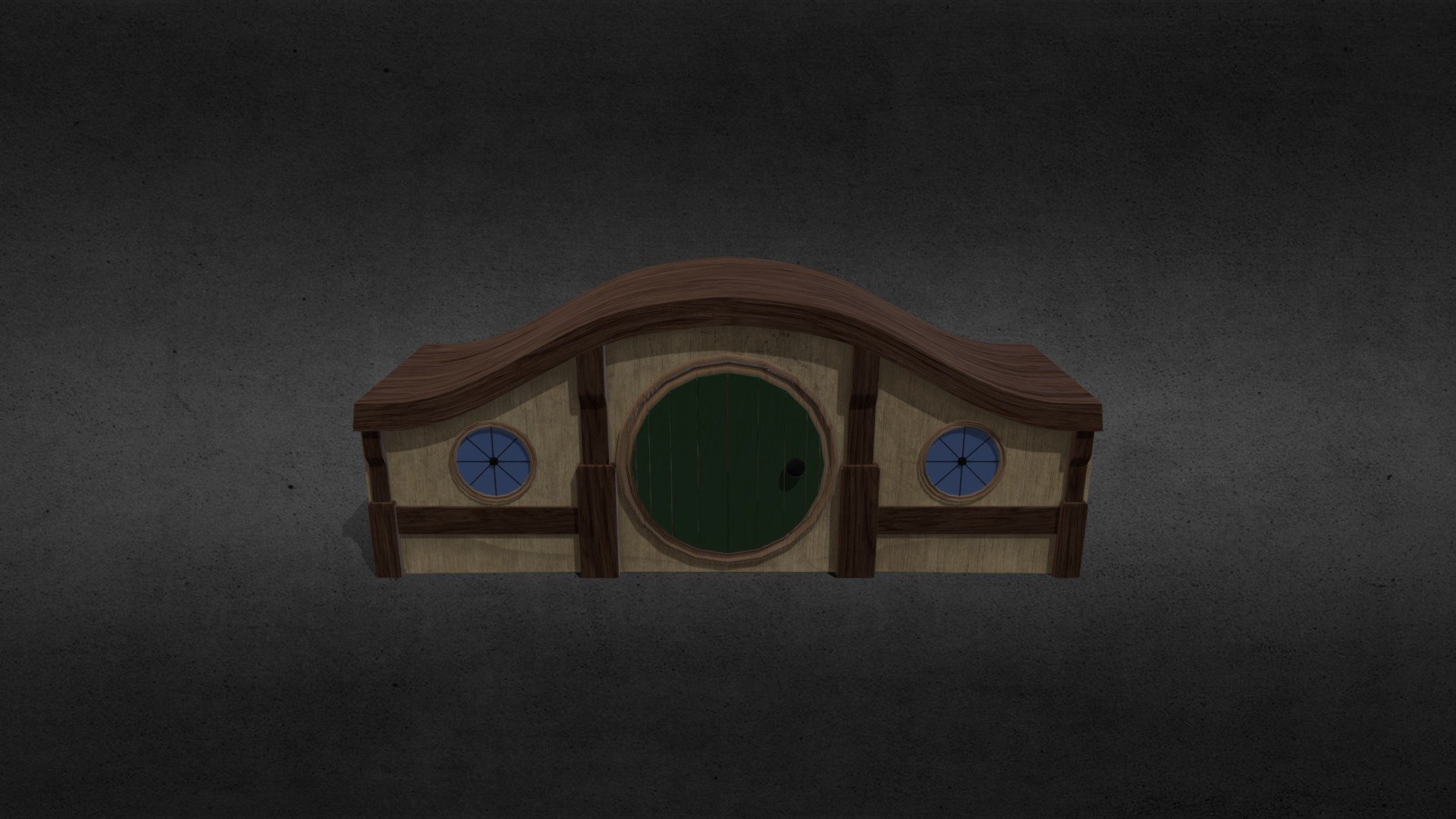 Hobbit House - Download Free 3D model by Burhan (@burhantheon) [2565e40 ...