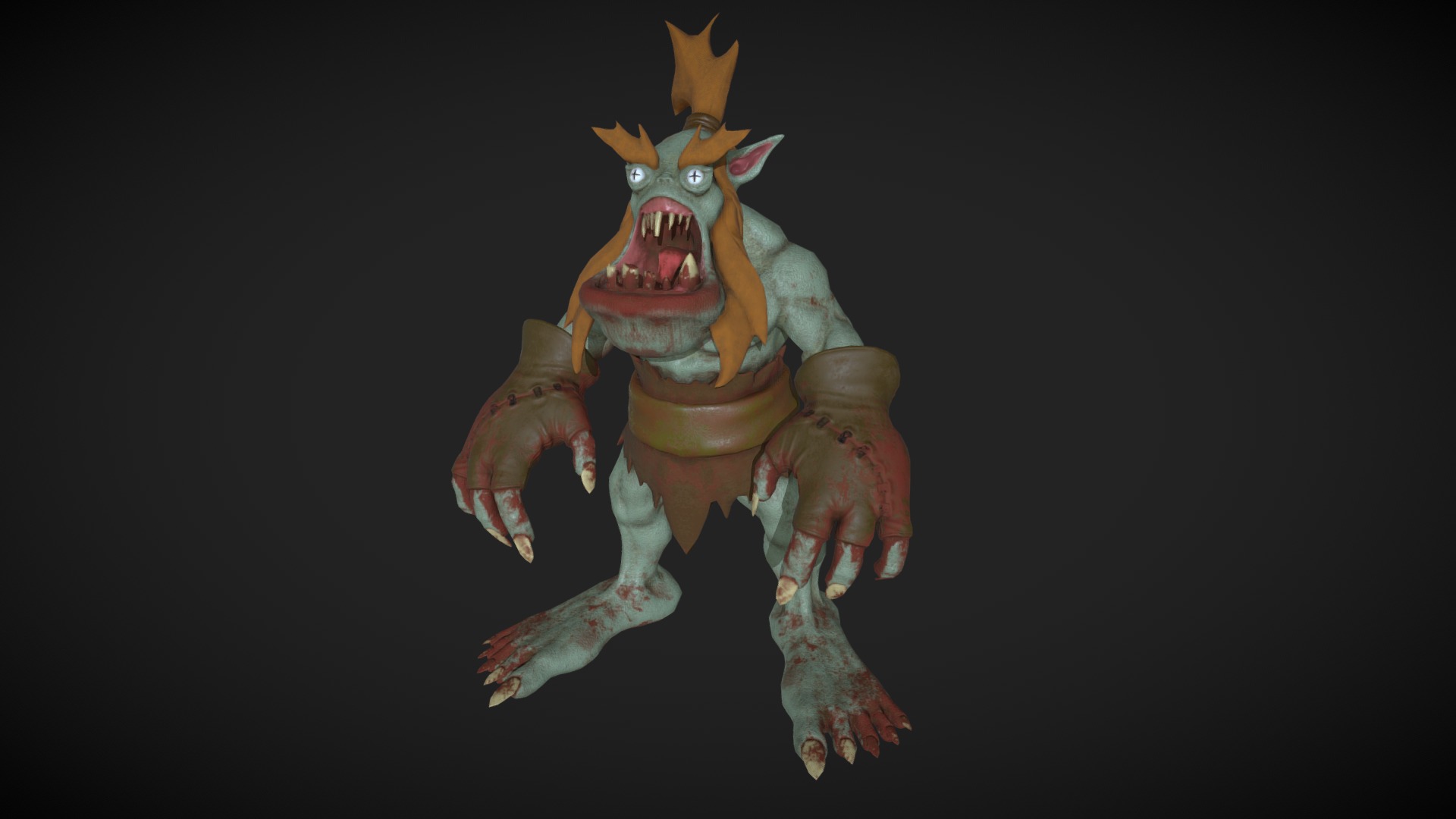 Goblin texture - 3D model by Colby Griffon (@ColbyGriffon) [256881b ...