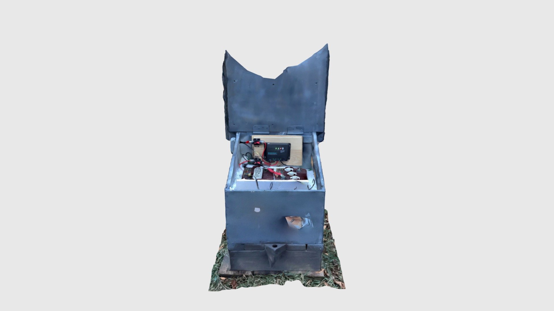 Solar battery box open - Download Free 3D model by Det3d [256adca ...