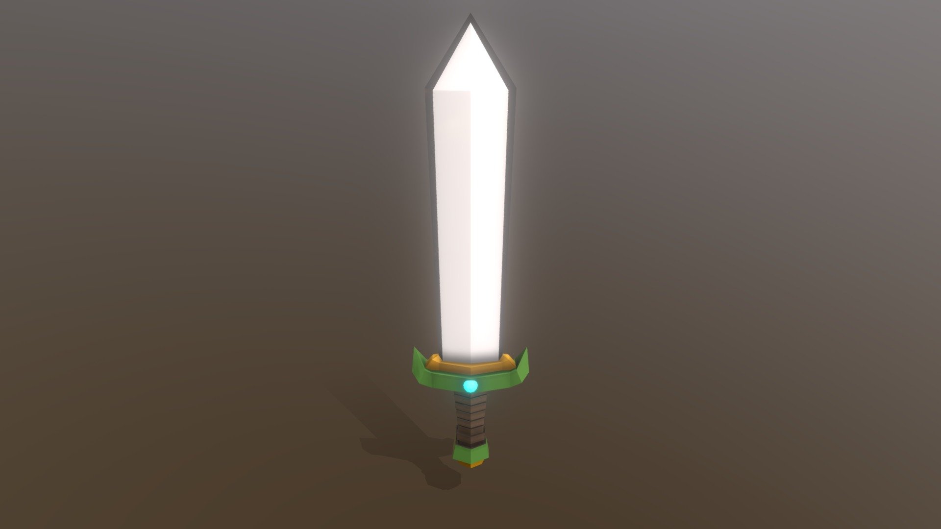 Low Poly Simple Sword - 3D model by Bilalaika [256c023] - Sketchfab