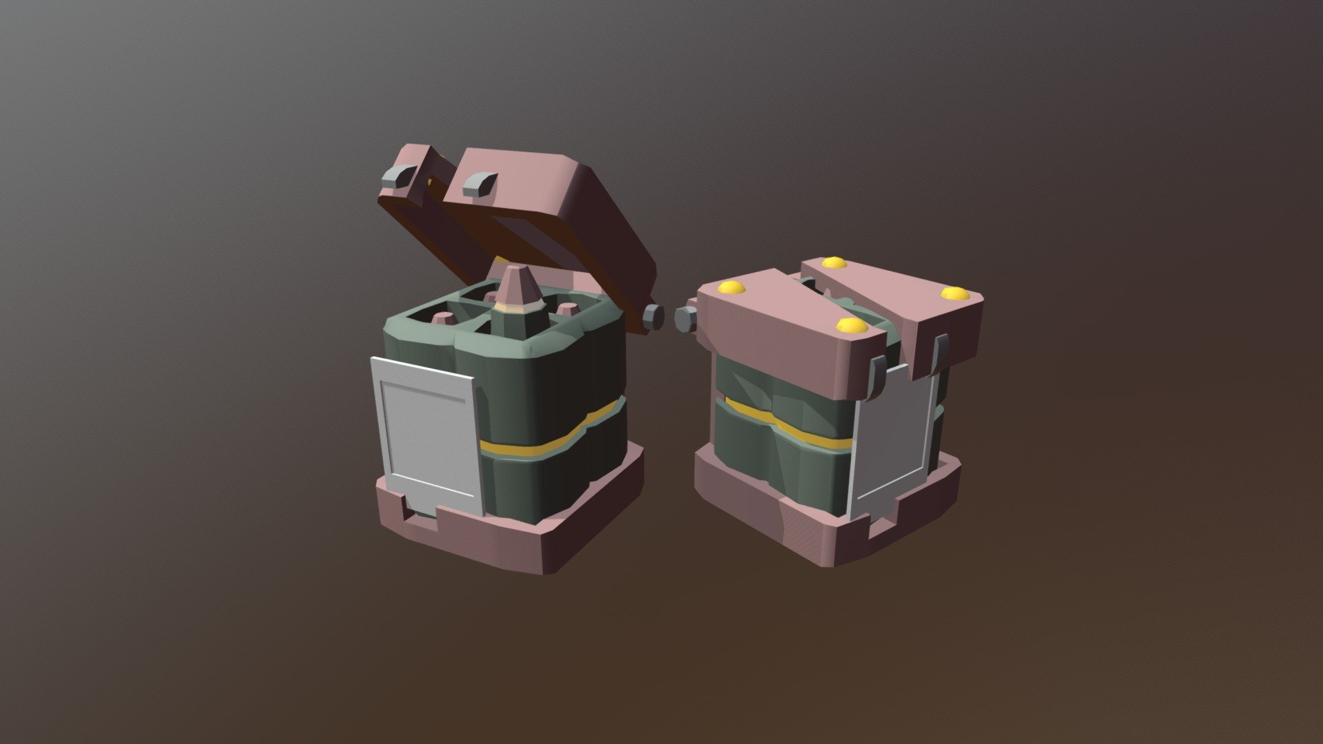 Explosive Container - 3D model by ac3lynx [256f69b] - Sketchfab