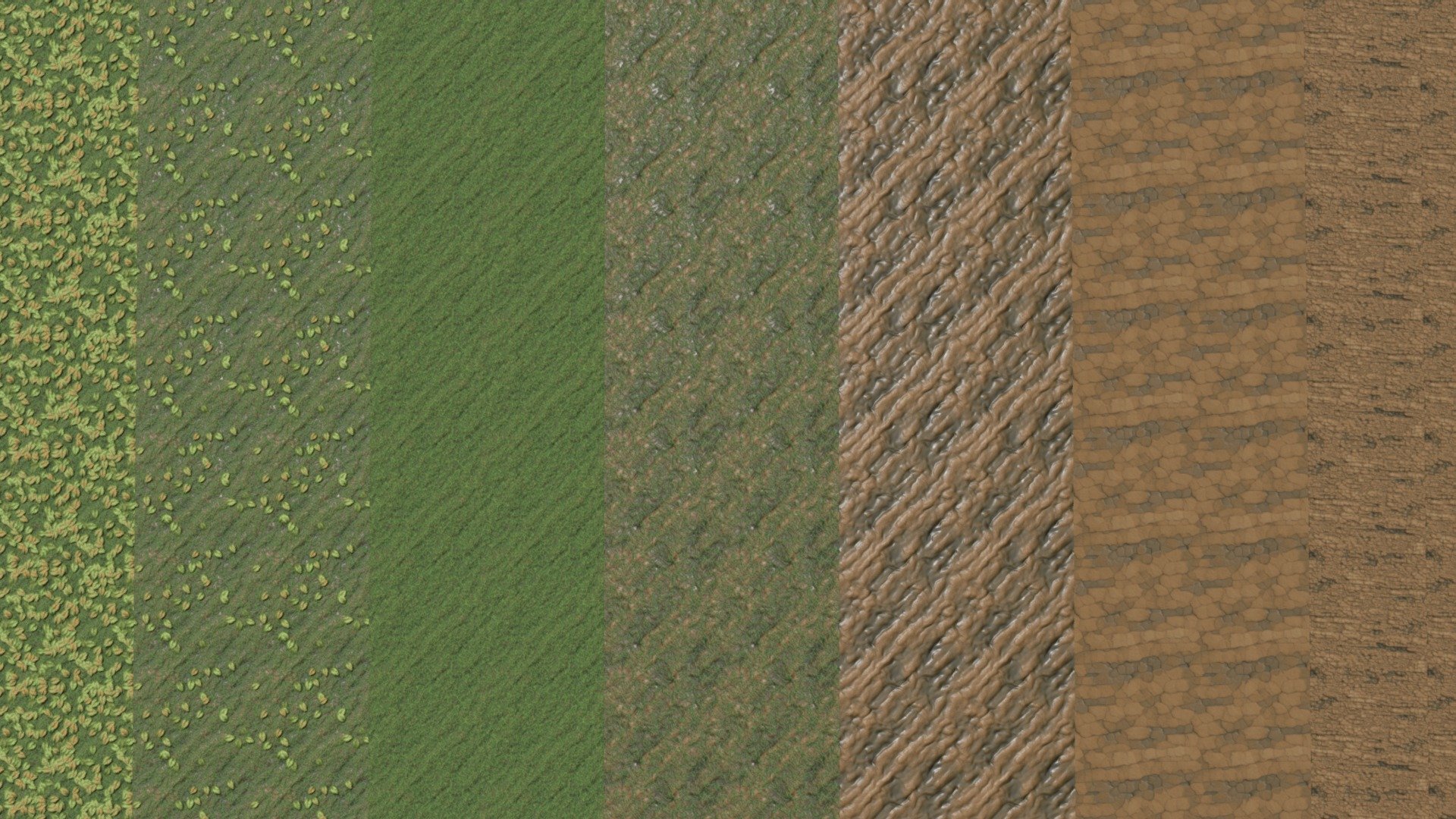 Ground Terrain Textures Pack - 3D model by glittermocha [256fa5f ...