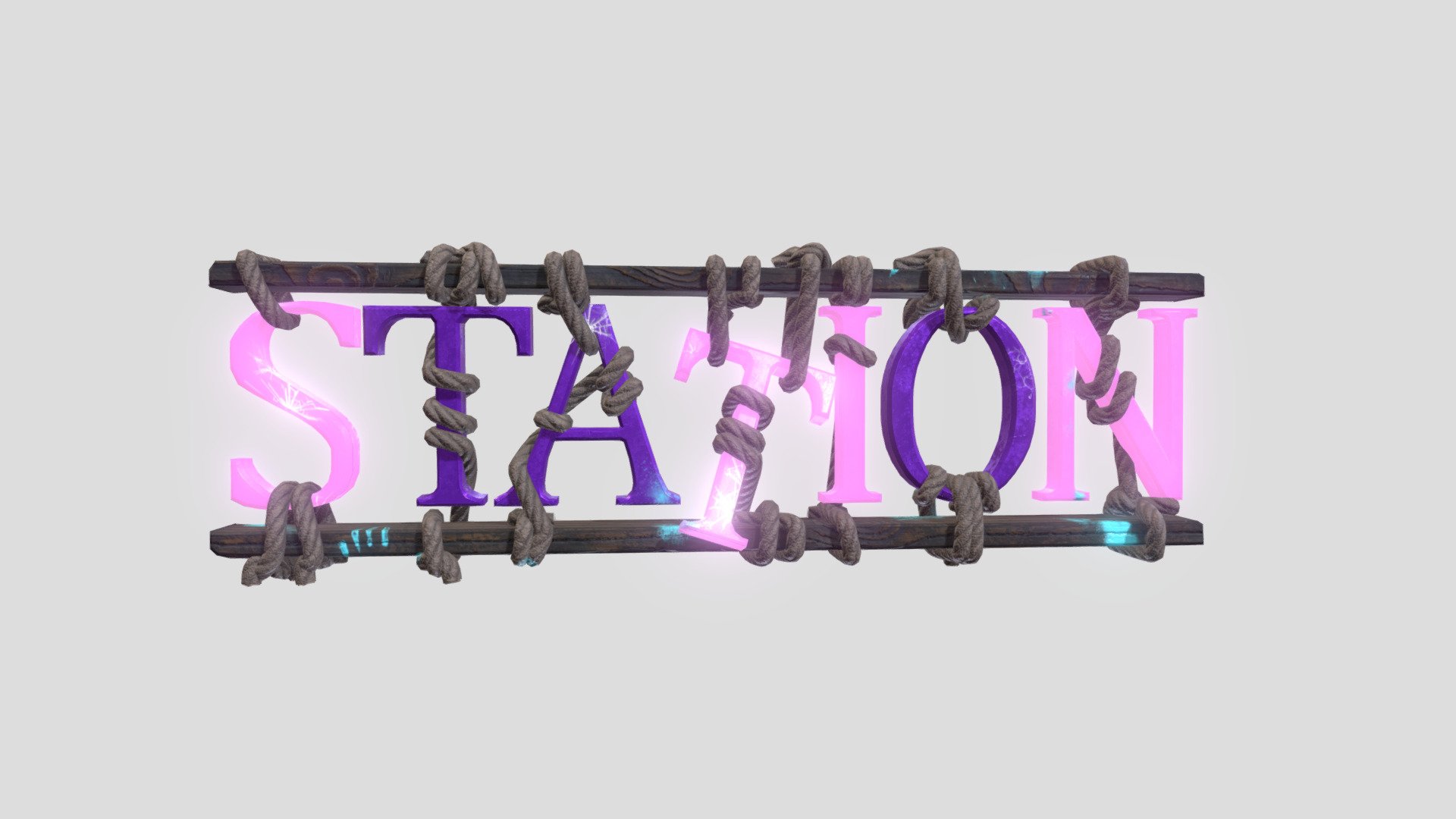 Station Sign - 3D model by juttah [256fae8] - Sketchfab