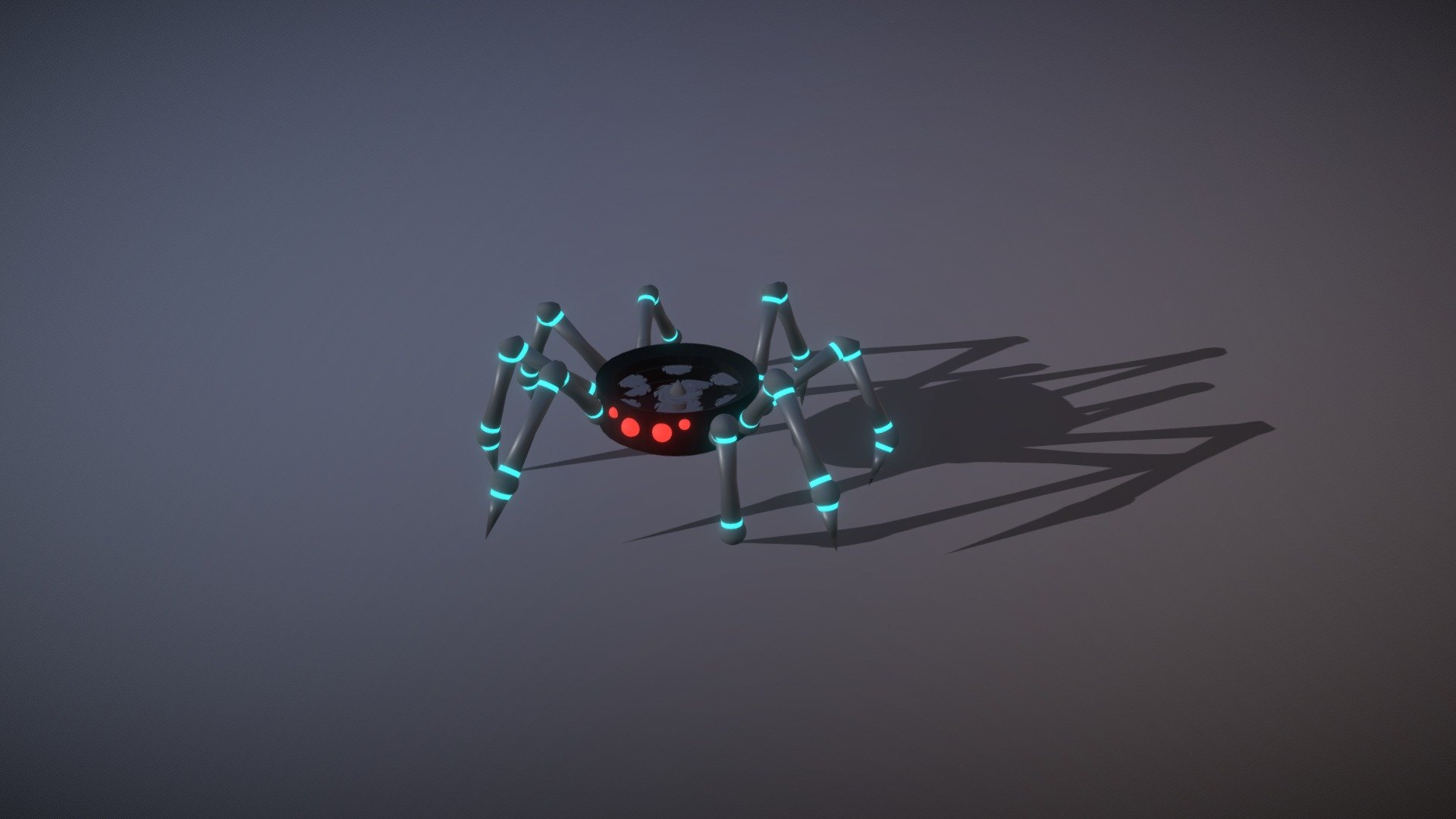 Robot Spider - 3D model by Luc Craquelin (@n9444629) [2570380] - Sketchfab