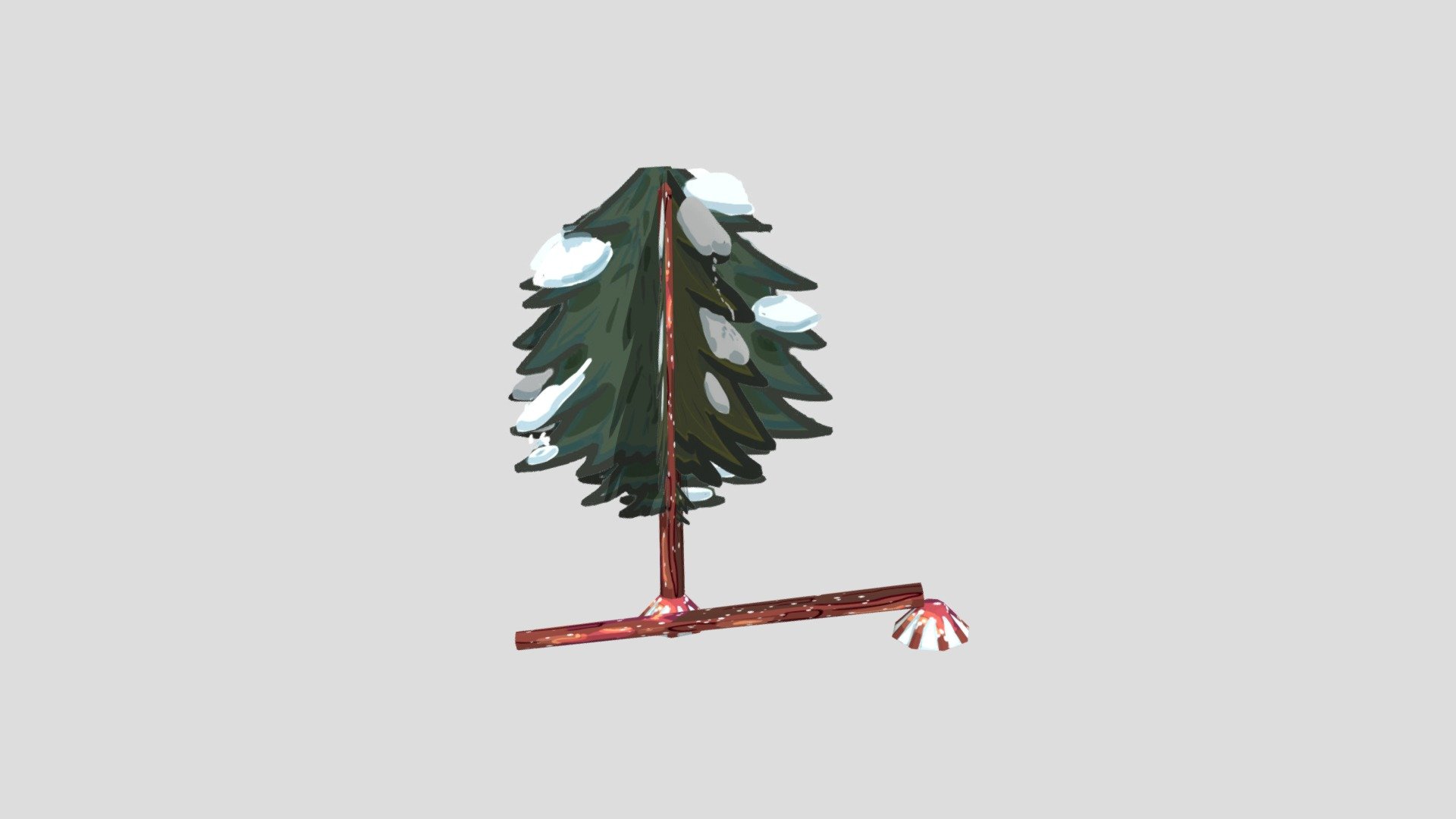 Snowy Trees Asset - Download Free 3D model by Dix23 (@Abi_Dix23 ...