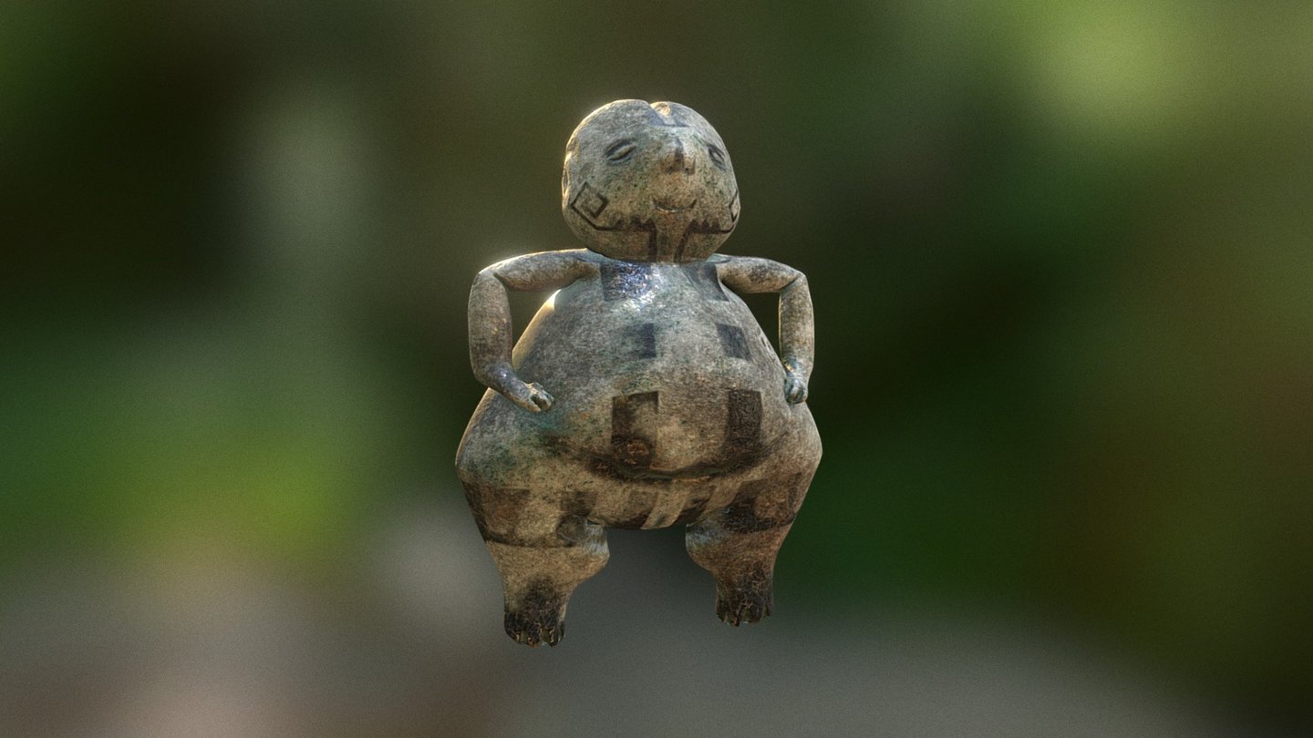 Ancient fertility sculpt - 3D model by andreamaestri [25729c0] - Sketchfab