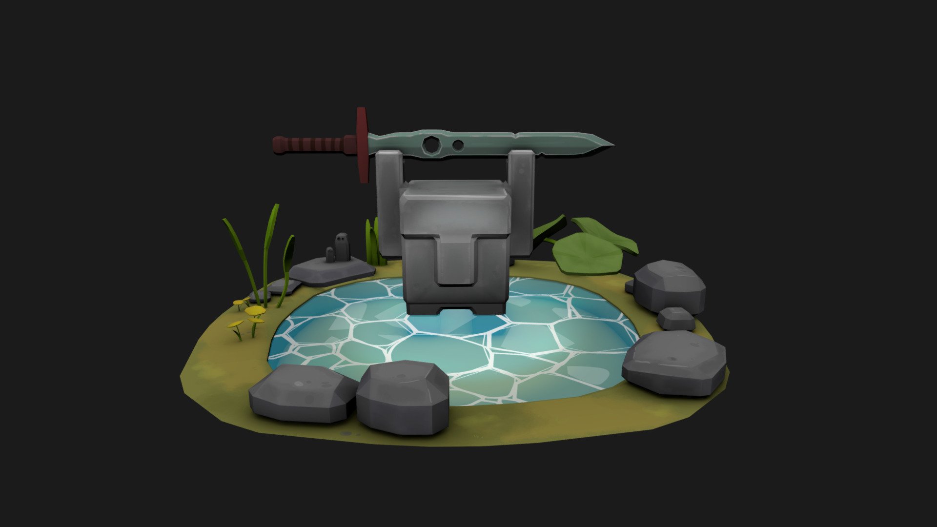 Sword Keeper - Buy Royalty Free 3D model by BeckGibson [2573ebe ...