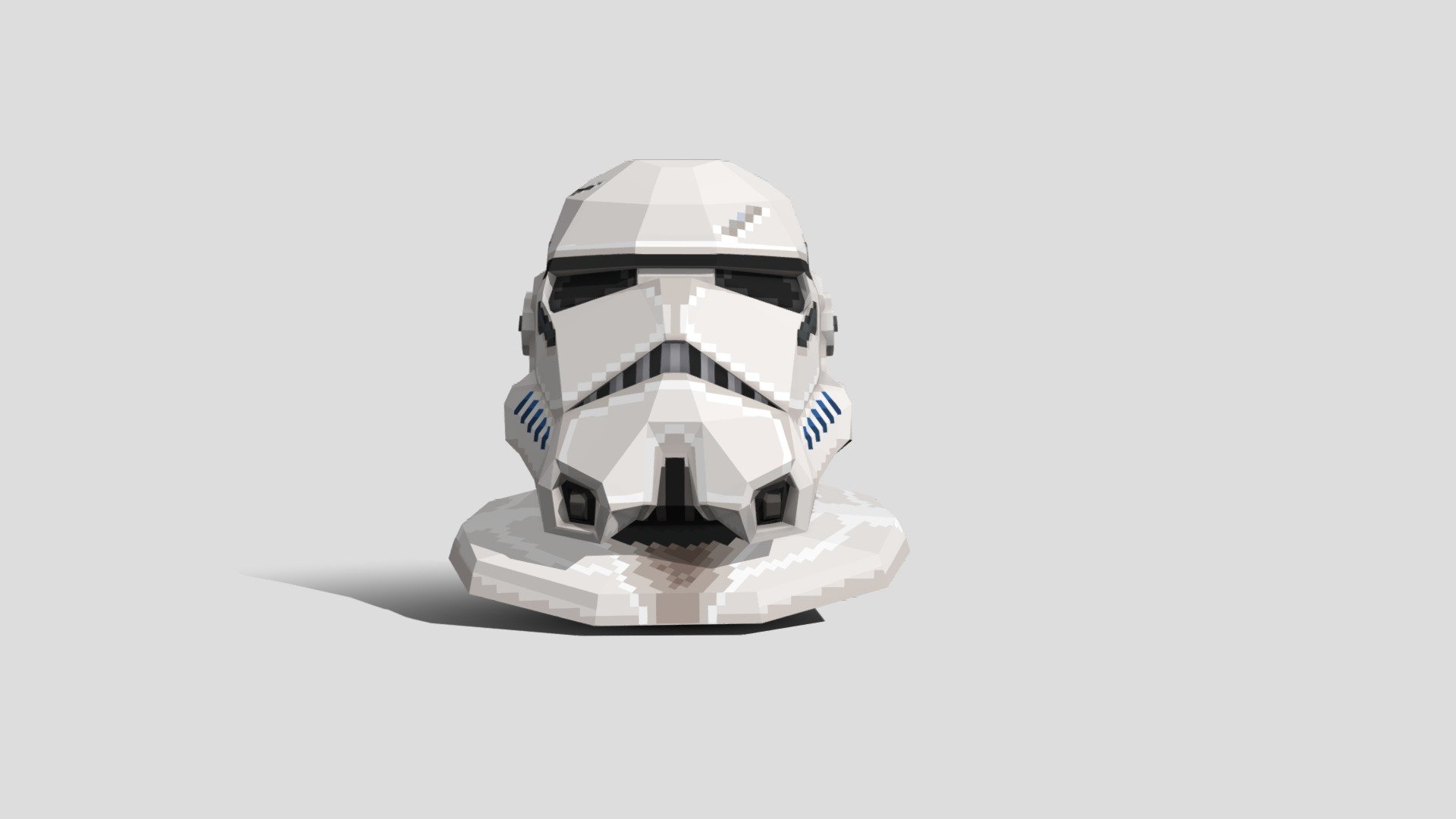 Low-Poly Stormtrooper - 3D model by JotaO [2574155] - Sketchfab