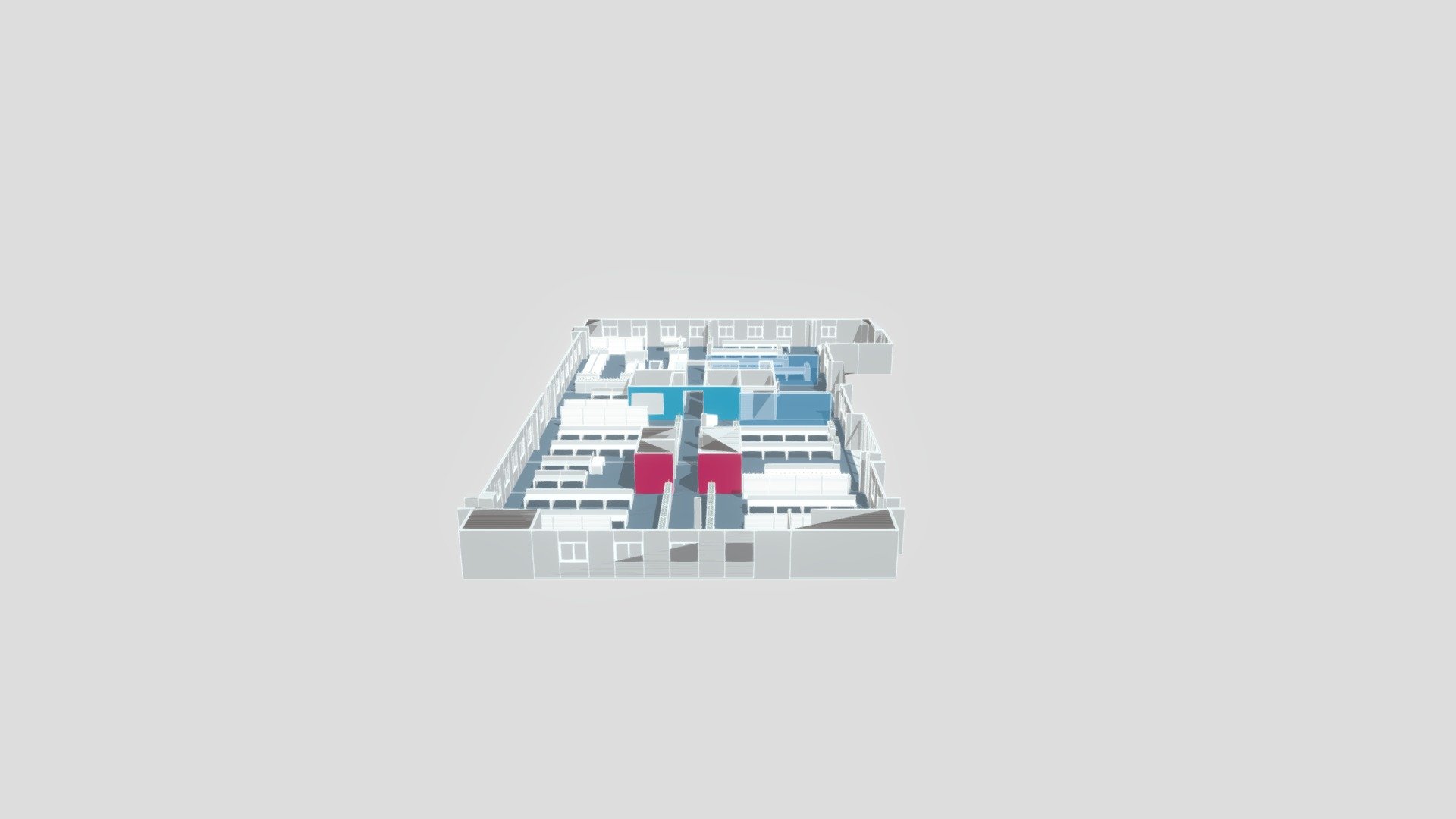 Technology Floor Plan - 3D model by shootermatic [25759ee] - Sketchfab