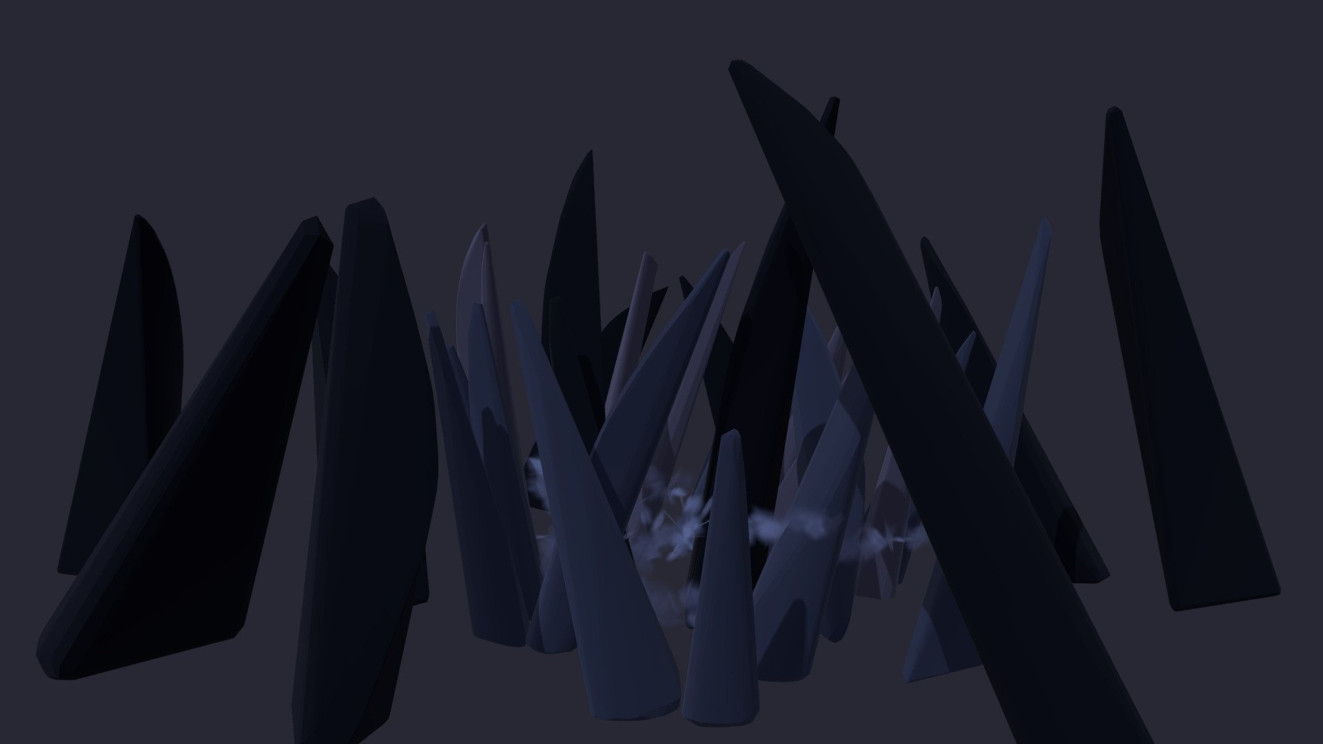 early spike field - 3D model by jordhollis [25762ff] - Sketchfab