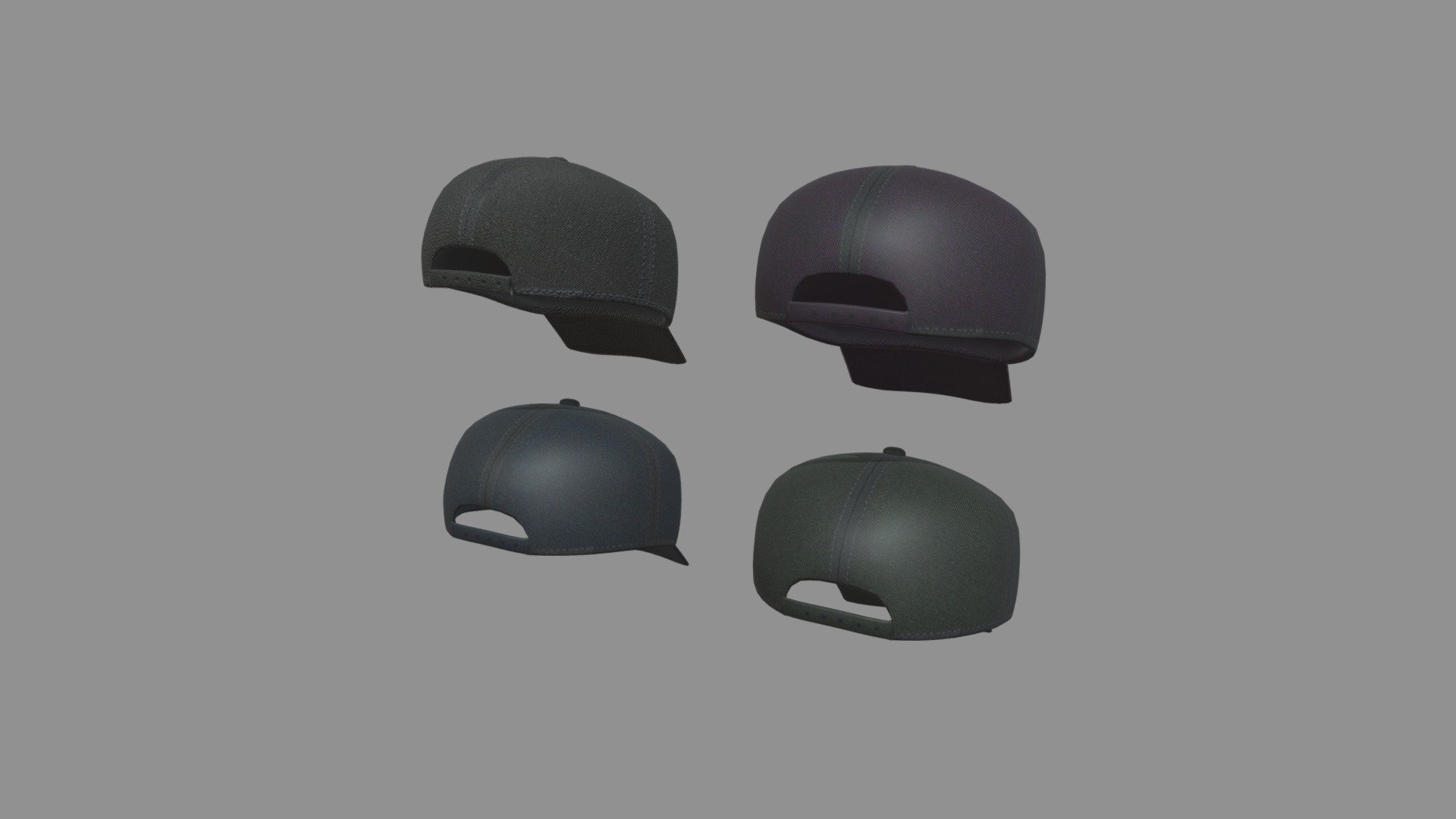 Cap's - Buy Royalty Free 3D model by ViperJr3D [25769ec] - Sketchfab Store