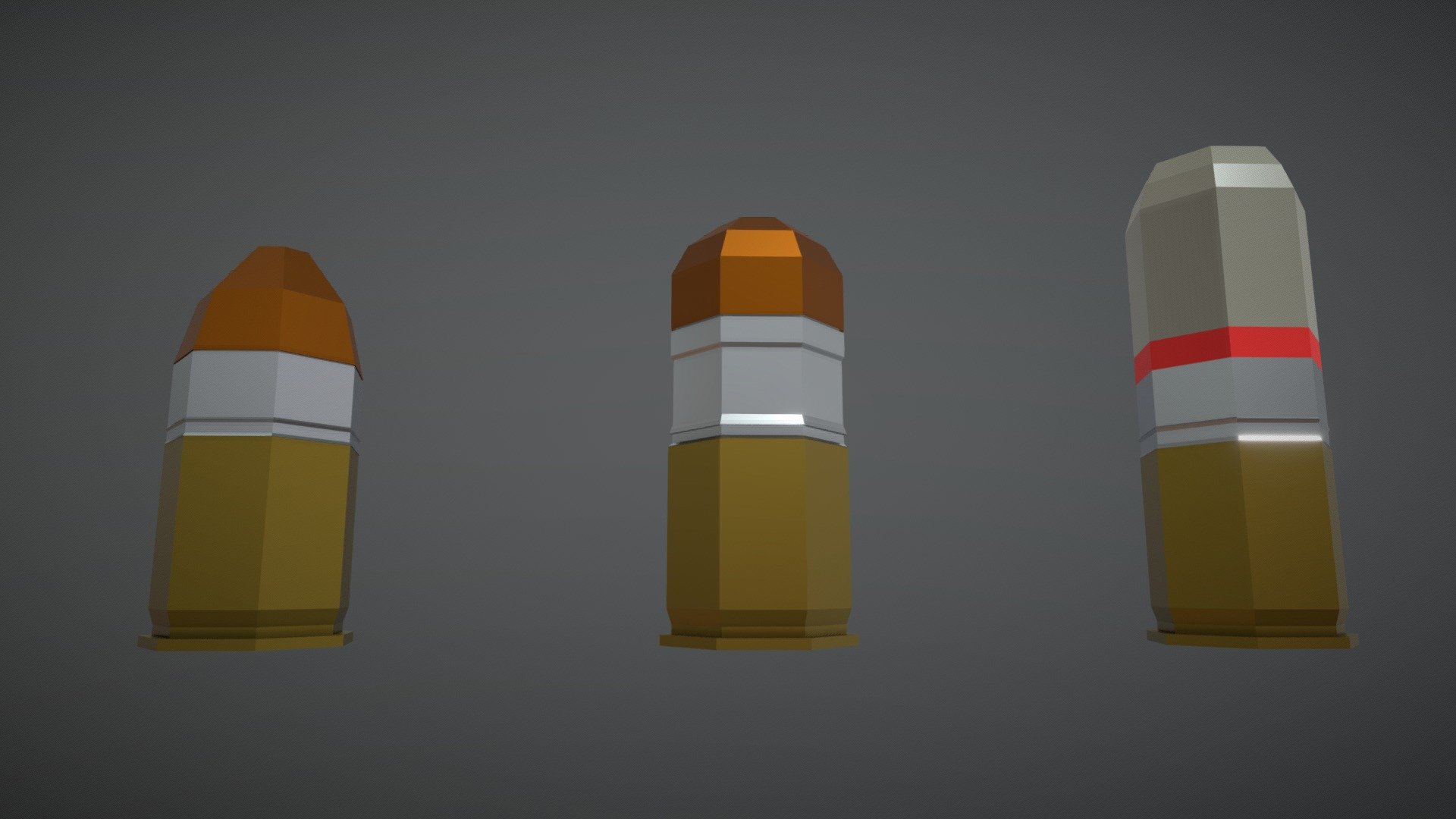 Low-Poly 40mm rounds - Download Free 3D model by notcplkerry [2577c49 ...