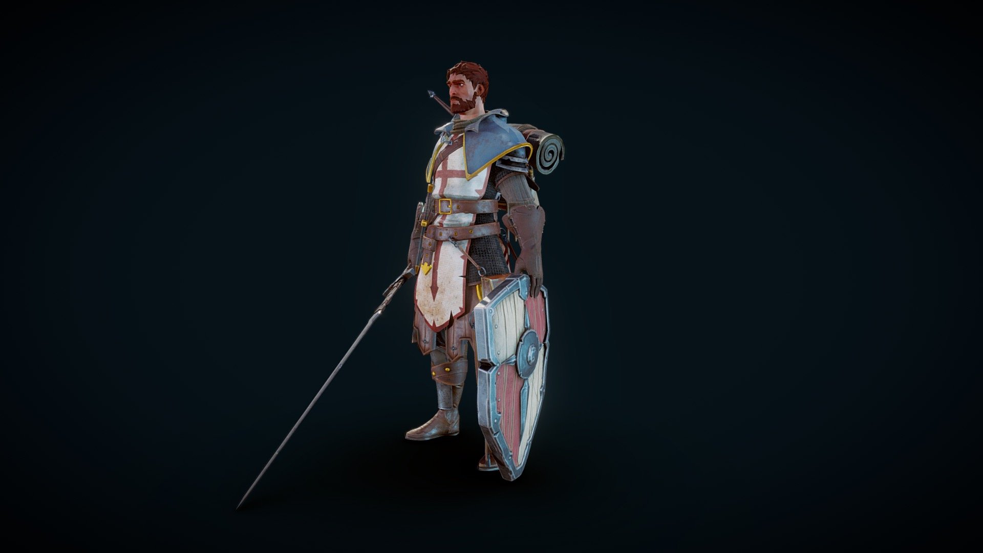 Wandering Templar - 3D model by Tarik Takasu (@tarik_takasu) [25786b7] - Sketchfab