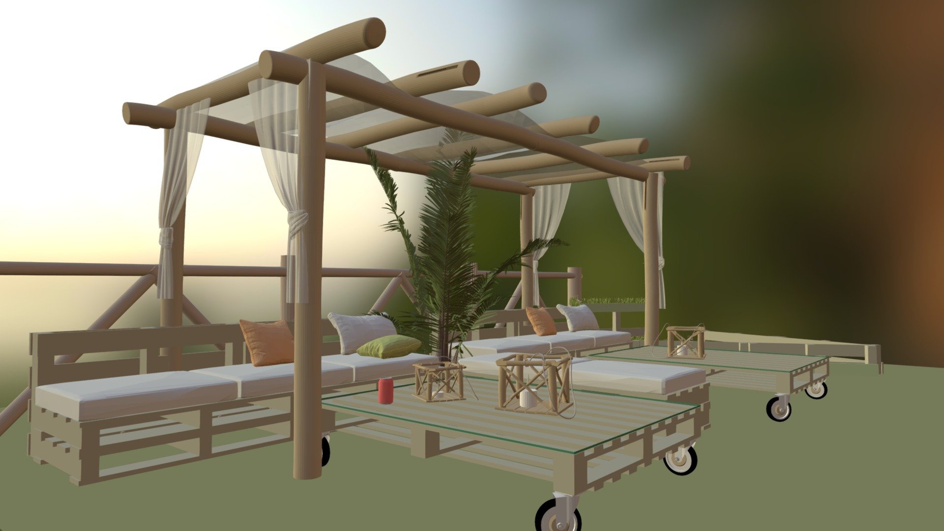 CHILLOUT - 3D model by nehomar7 [2578818] - Sketchfab
