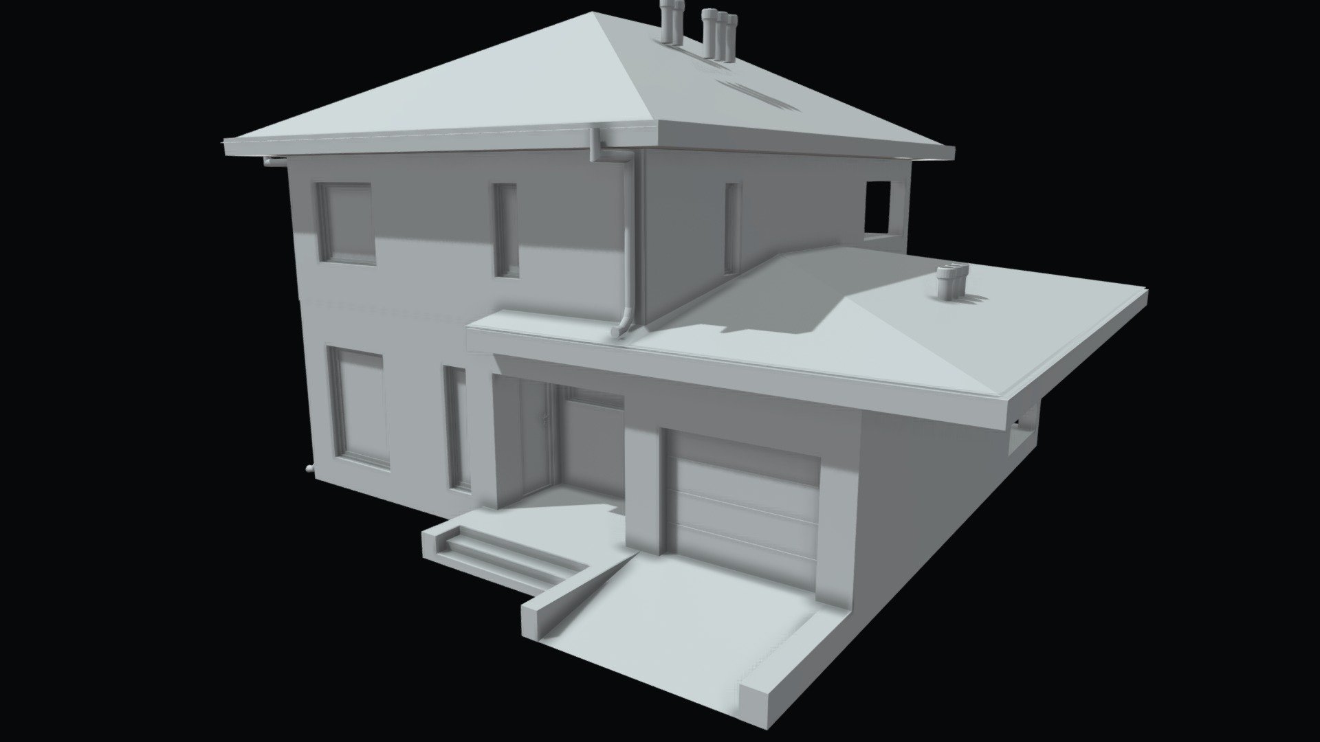 House - Download Free 3D model by daniel_marsovich (@danmars) [257a441 ...
