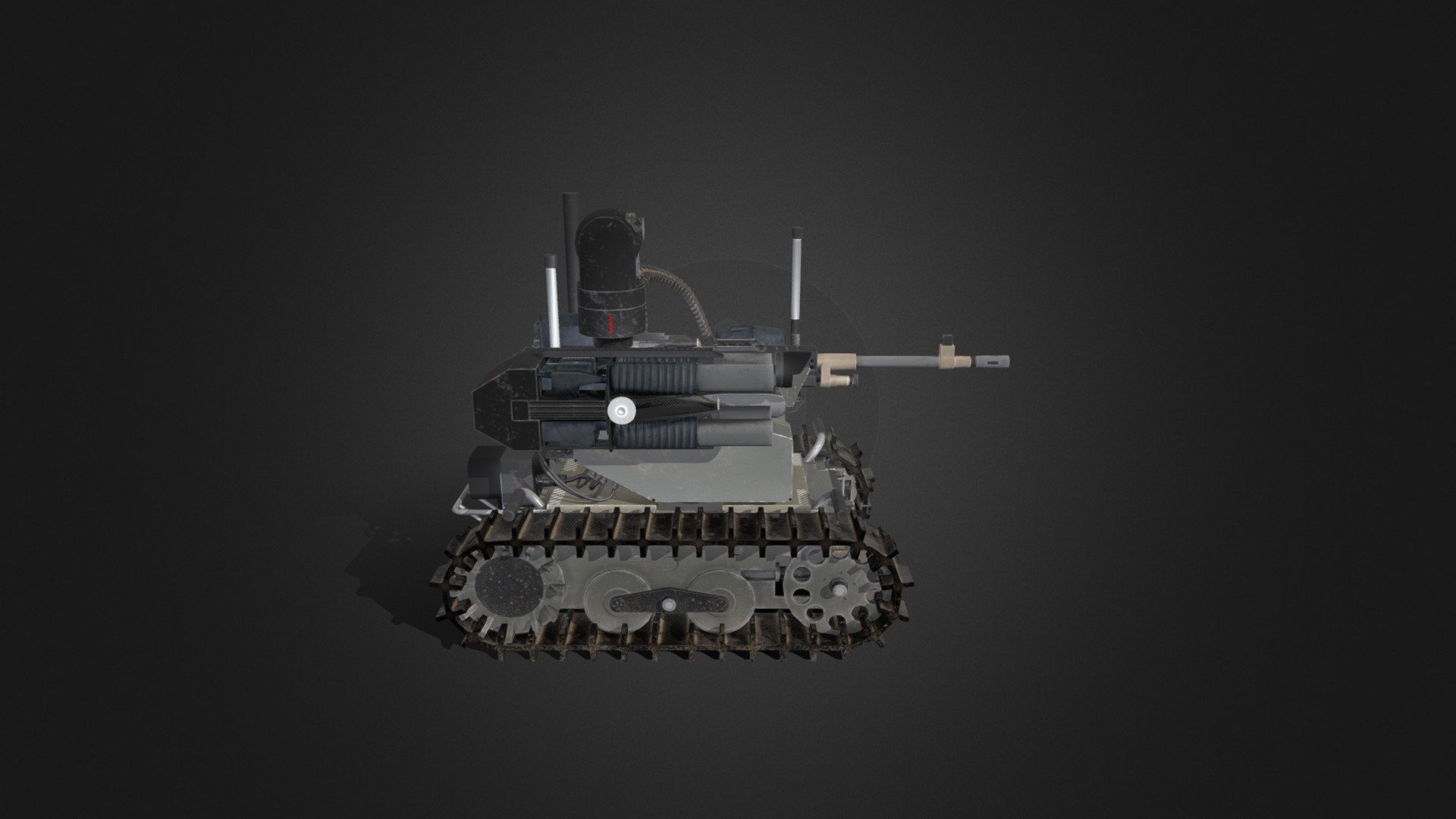 MAARS Military Robot - Buy Royalty Free 3D model by lucianofgatto ...