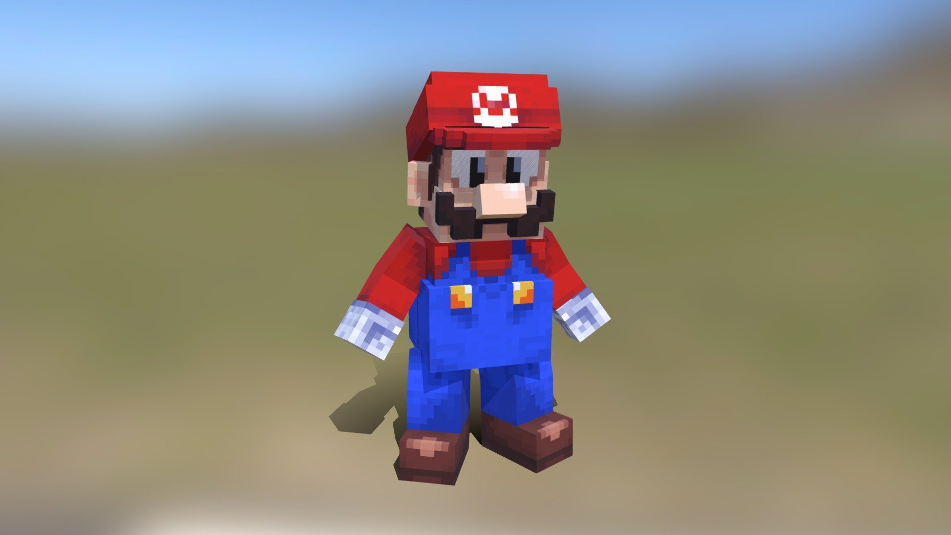 Mario - 3D model by Lafalh (@crashsonic241) [257c824] - Sketchfab