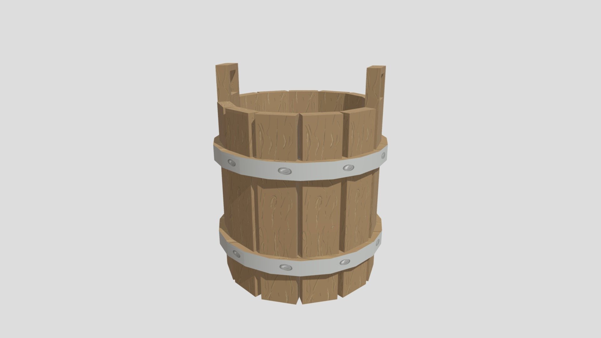 Water bucket model - 3D model by keja_valk [257c9ba] - Sketchfab