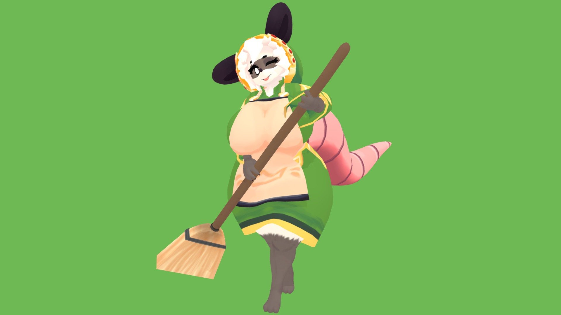 Sally the Shopkeeper - Kemonoroo - 3D model by Kemonoroo [257d220 ...