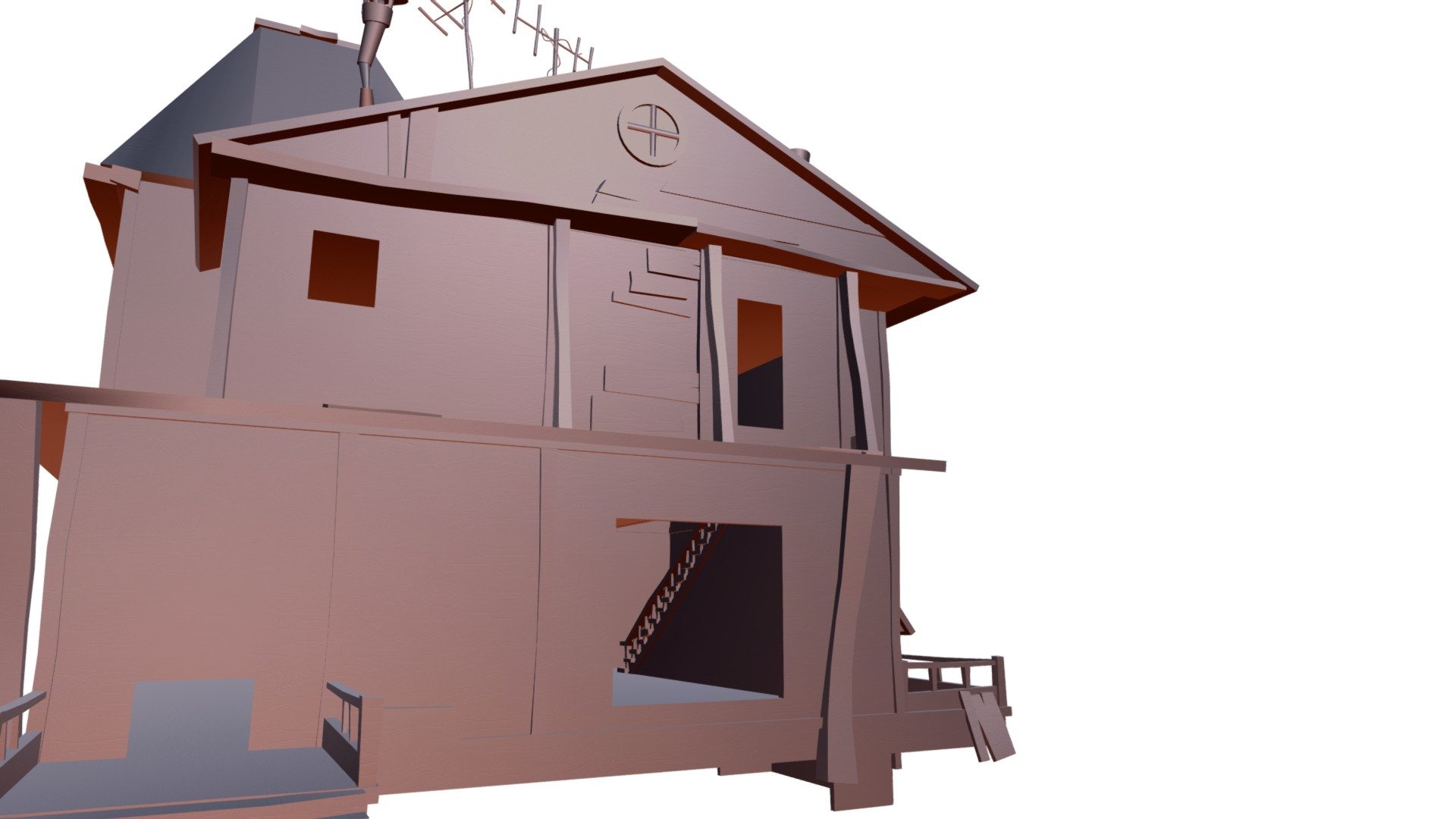 Hello Neighbor Nicky House Diaries - Download Free 3D model by Mr ...
