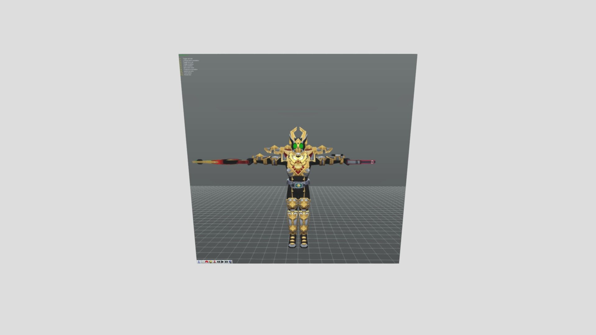 Kamen Rider Garren King Form - 3D model by Gantz149 [257e111] - Sketchfab