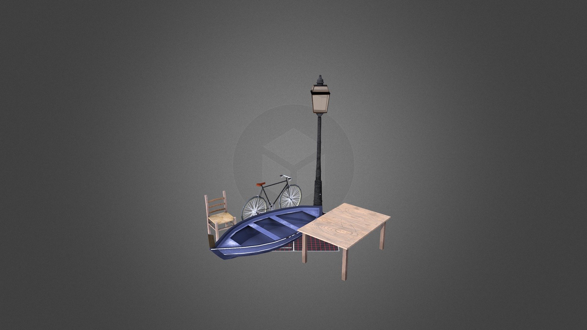 Props City Scene - 3D model by ZicoBogaerts [2580279] - Sketchfab