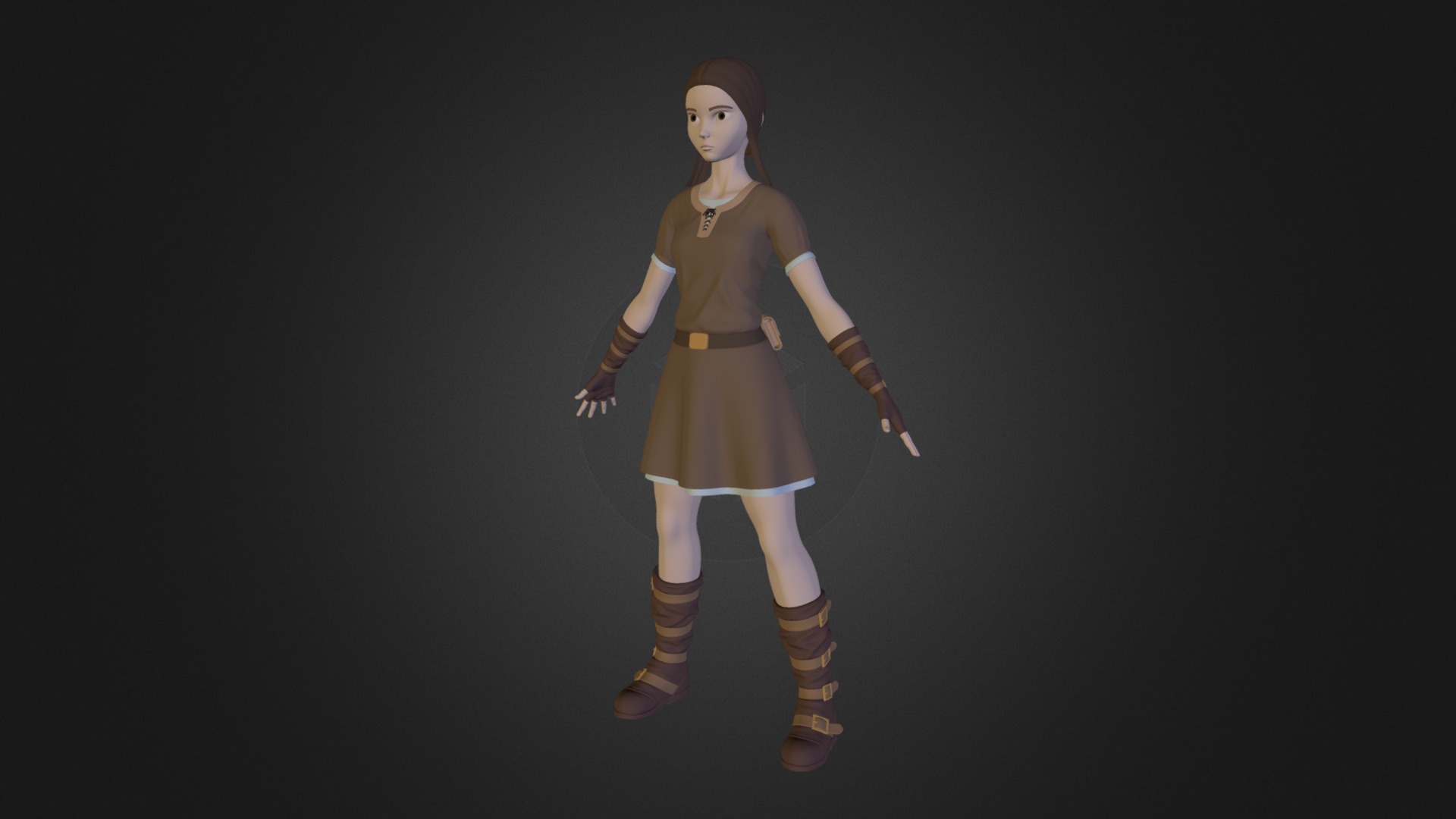 Skye (Character) WIP 14-10-01 - 3D model by Erik Scott (@erikscott ...